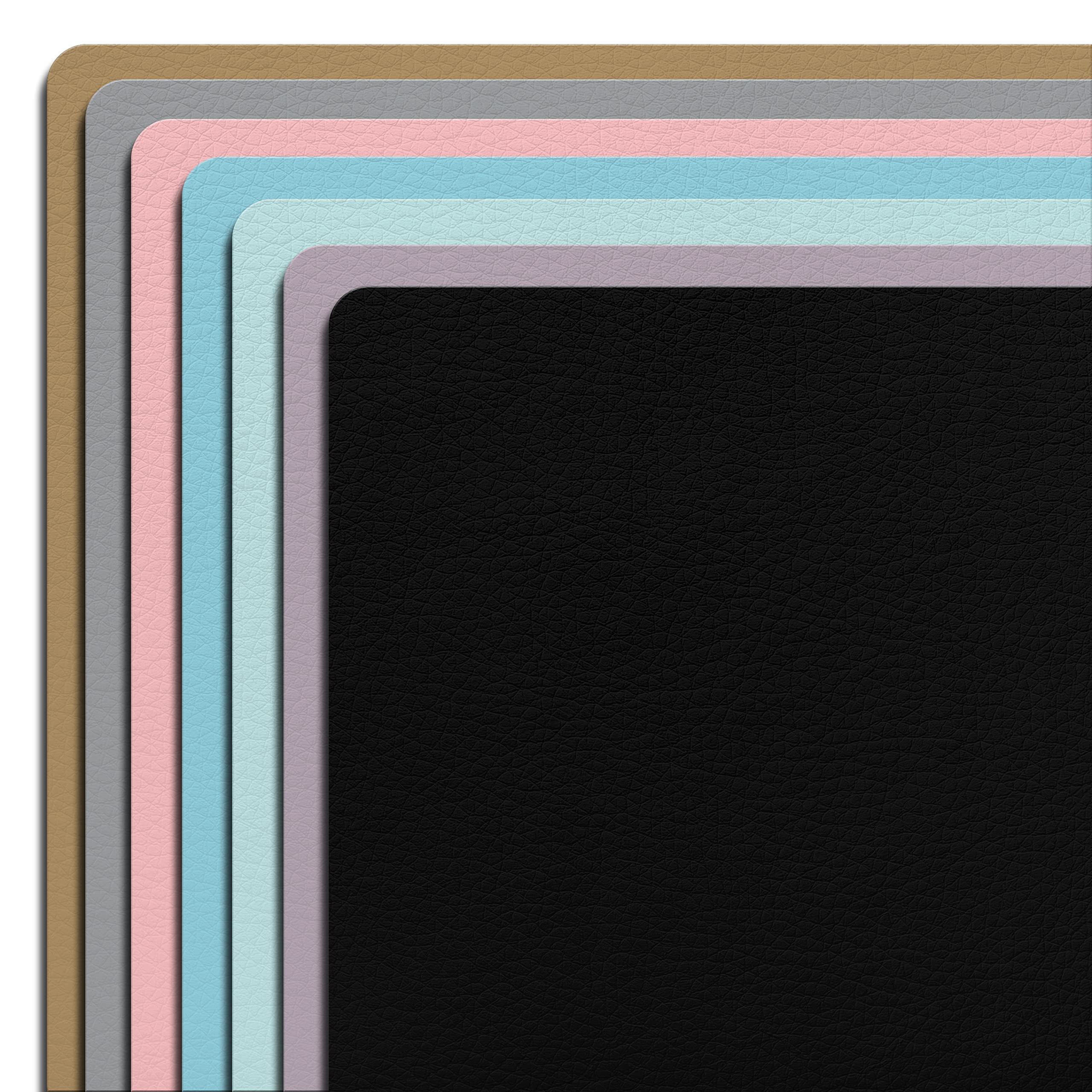 Con-Tact Brand XL Corner Desk Pad | Waterproof Anti-Slip PU Leather ...