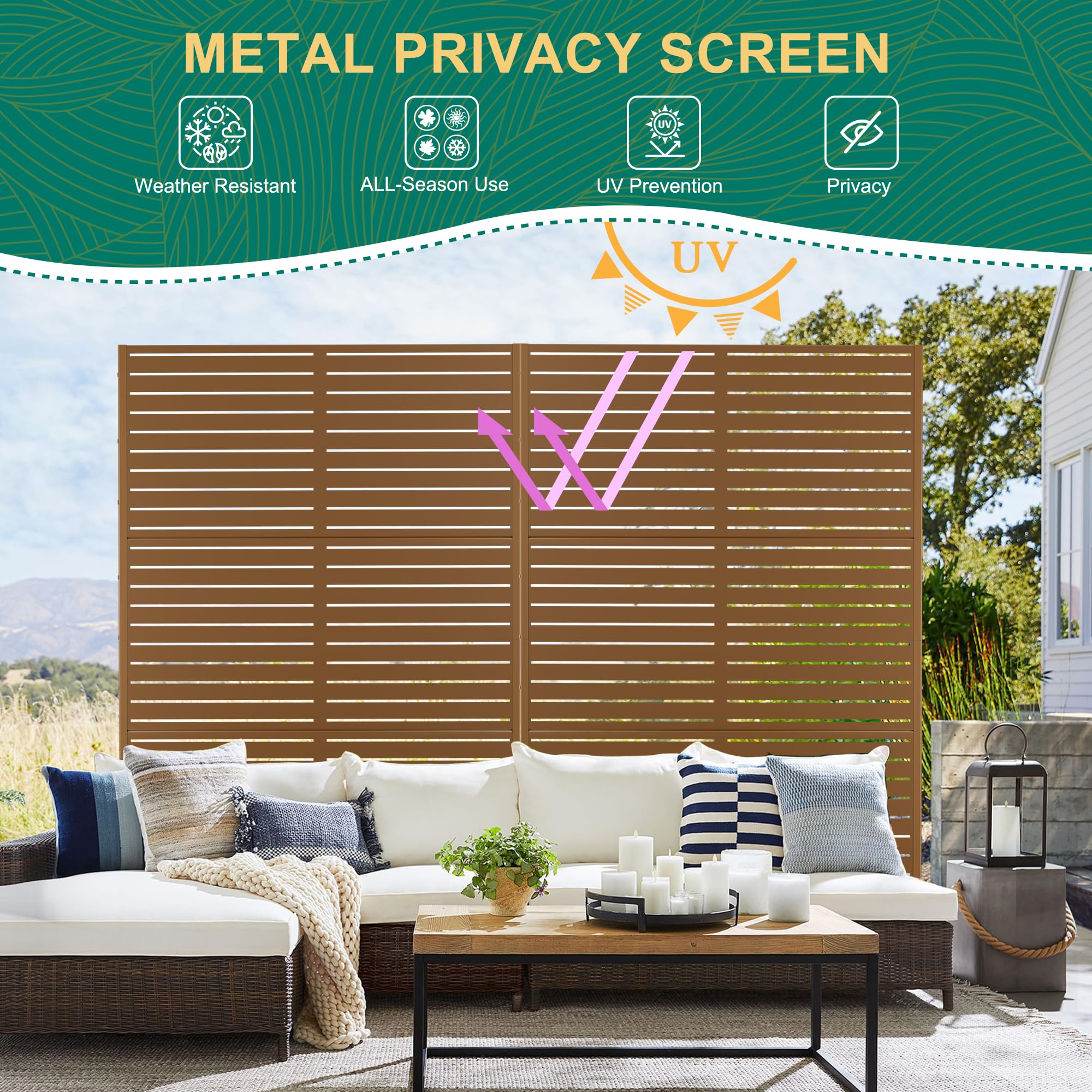 Outdoor Privacy Screens 60 High Bamboo Blinds For Windows, Bamboo