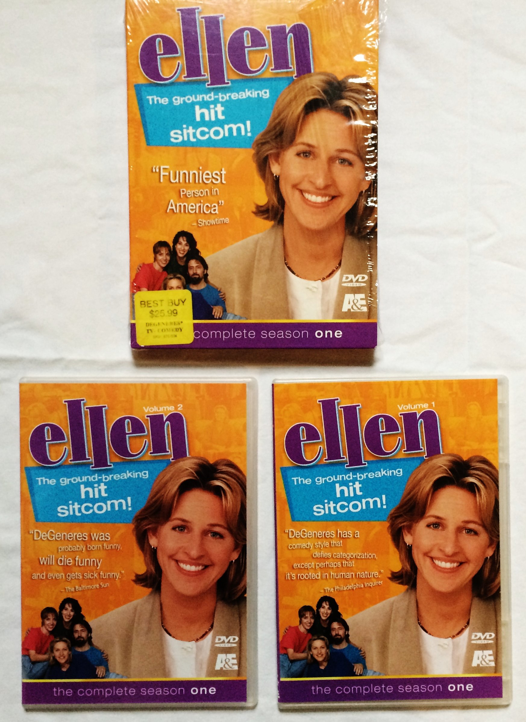 Amazon.com: Ellen - The Complete Season One [DVD] : Ellen DeGeneres ...