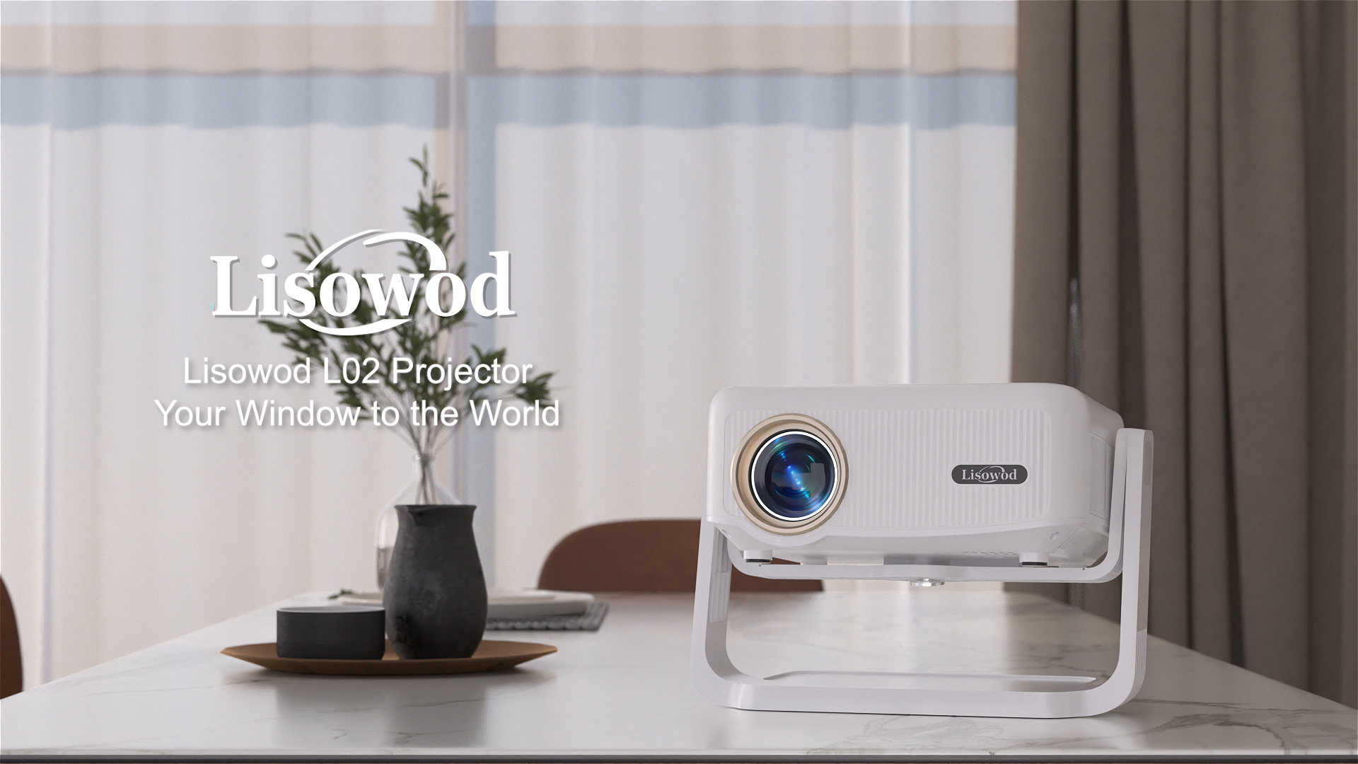Watch Lisowod L02 Mini Portable Projector on Amazon Live