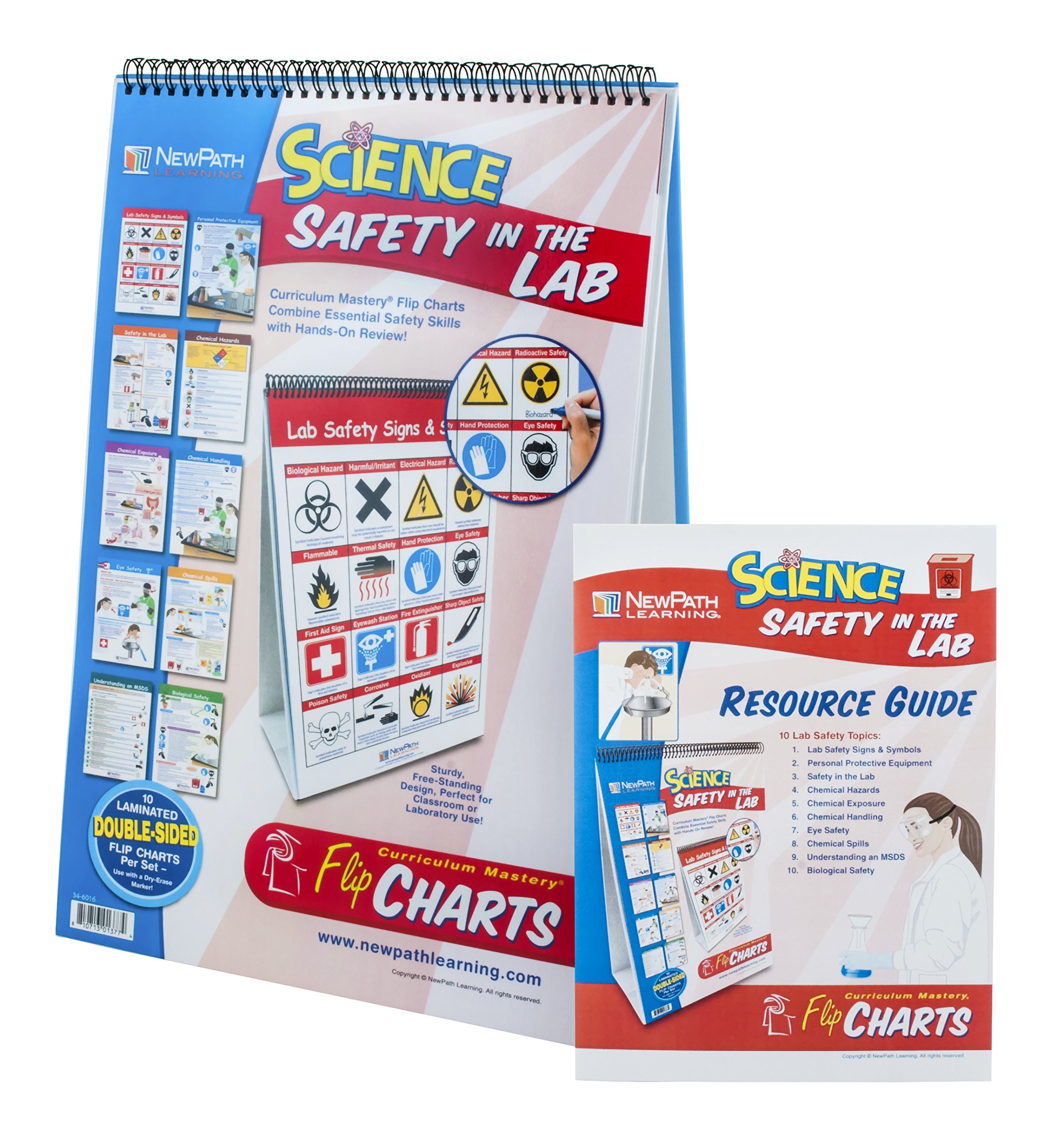 Eisco Safety In The Lab Educational Flip Charts : Amazon.in: Home & Kitchen