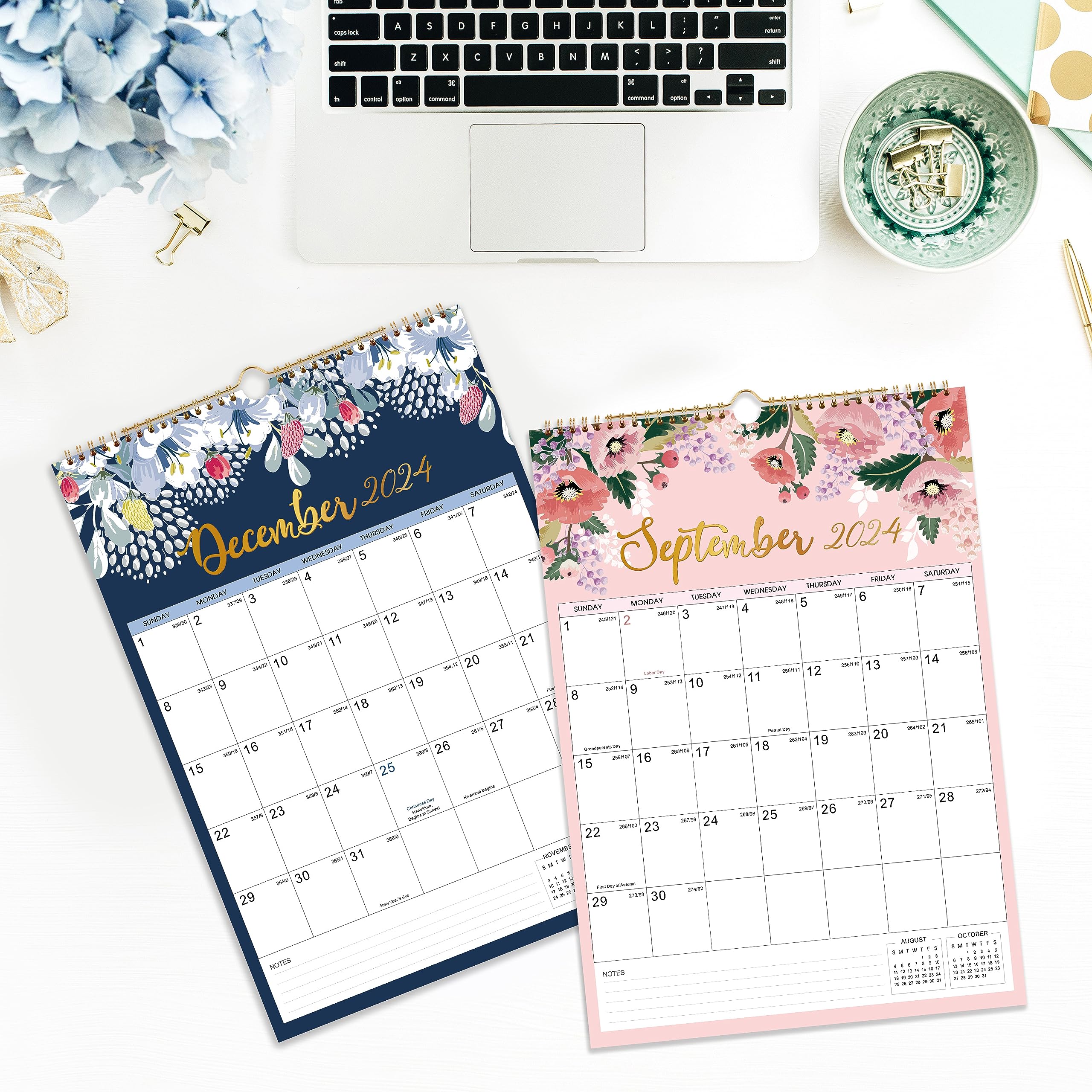 Snapklik.com : 2024 Wall Calendar - 12 Monthly Wall Calendar