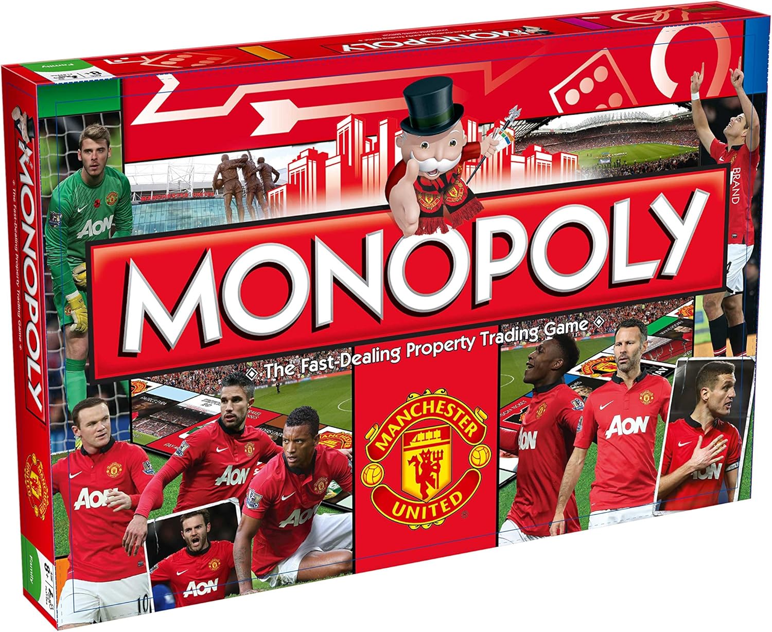 Amazon.com: Monopoly: Manchester United Football Board Game : Toys & Games