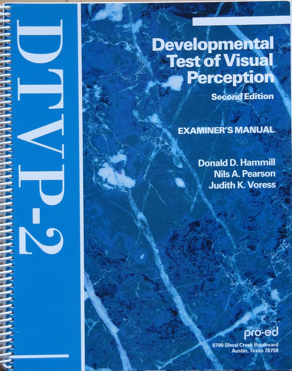 Developmental Test of Visual Perception: Dtvp-2: Hammill: 9780158175669 ...
