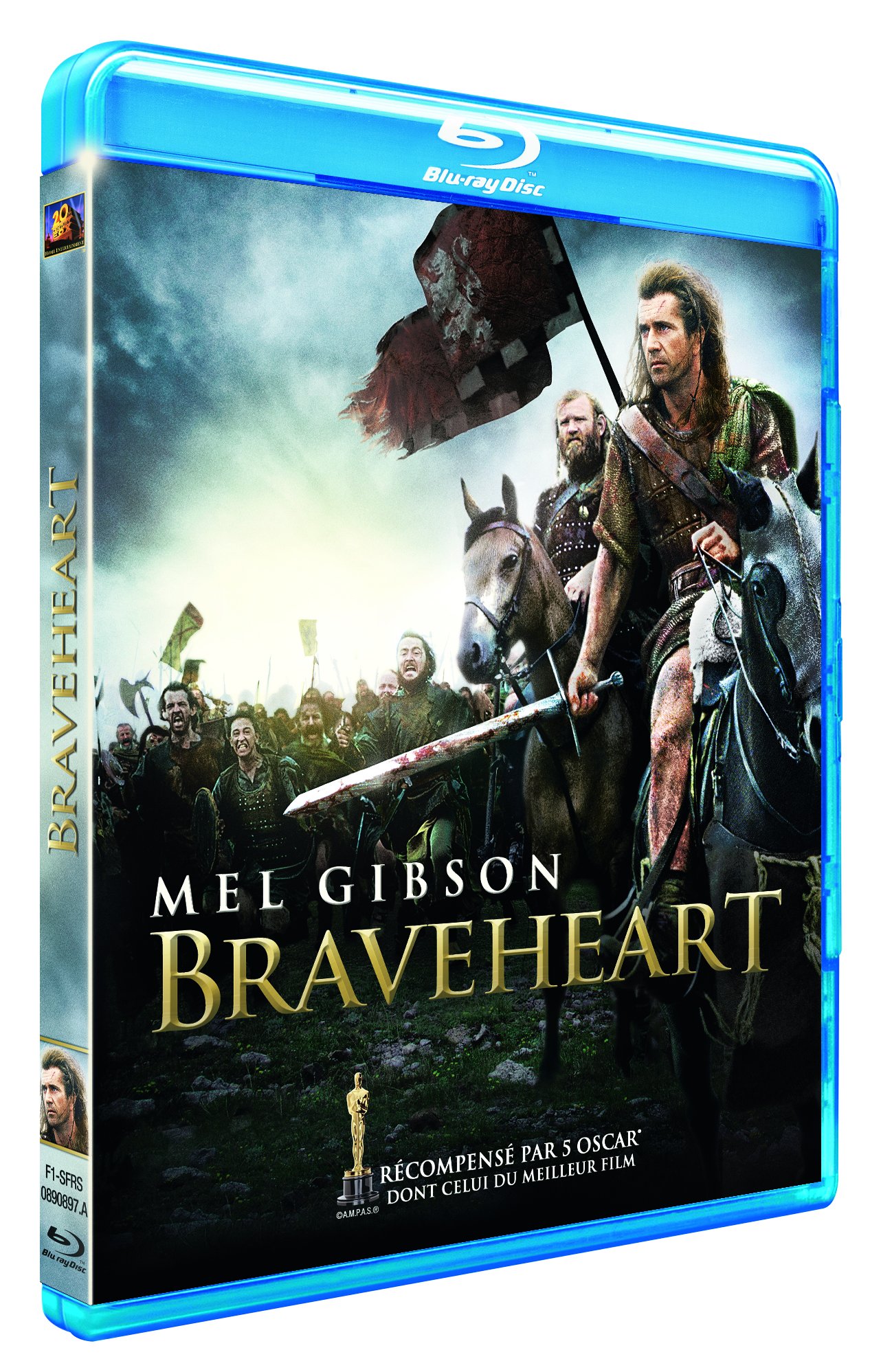Narsioji Irdis Braveheart 1995 Braveheart Blu Ray [REGION FREE] [FR