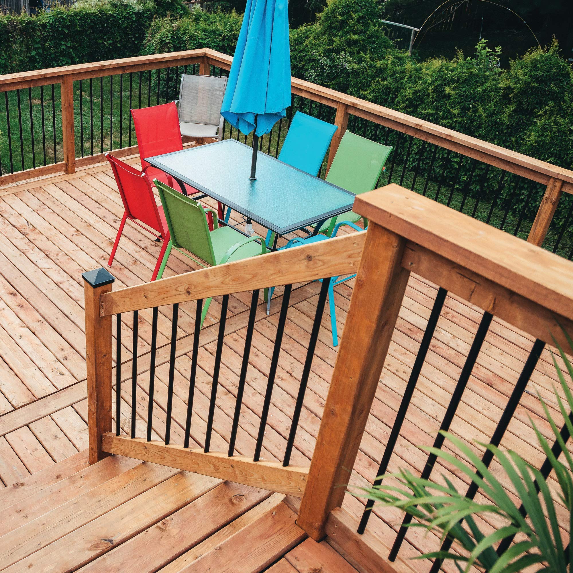 Snapklik.com : Nuvo Iron SMSRA Surface Mount Stair Connector For 3/4 ...