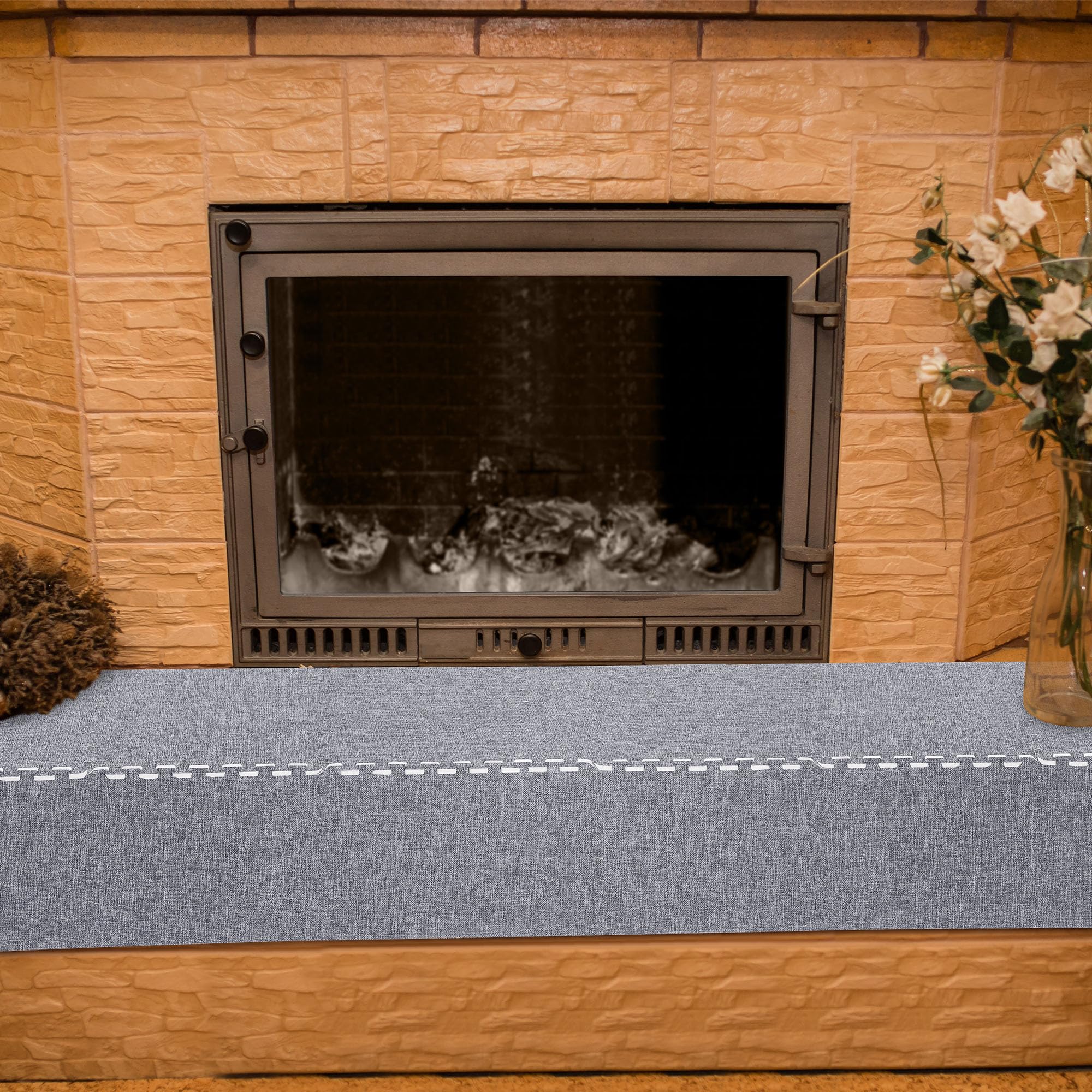 Amazon.com: MABOZOO 12 Pcs Spliced Hearth Pad, 11.8"*11.8"*0.4 ...