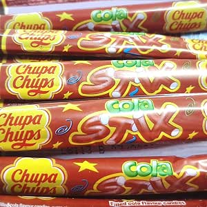 30 x Cola Stix Chupa Chups Fruity Sweets : Amazon.co.uk: Grocery