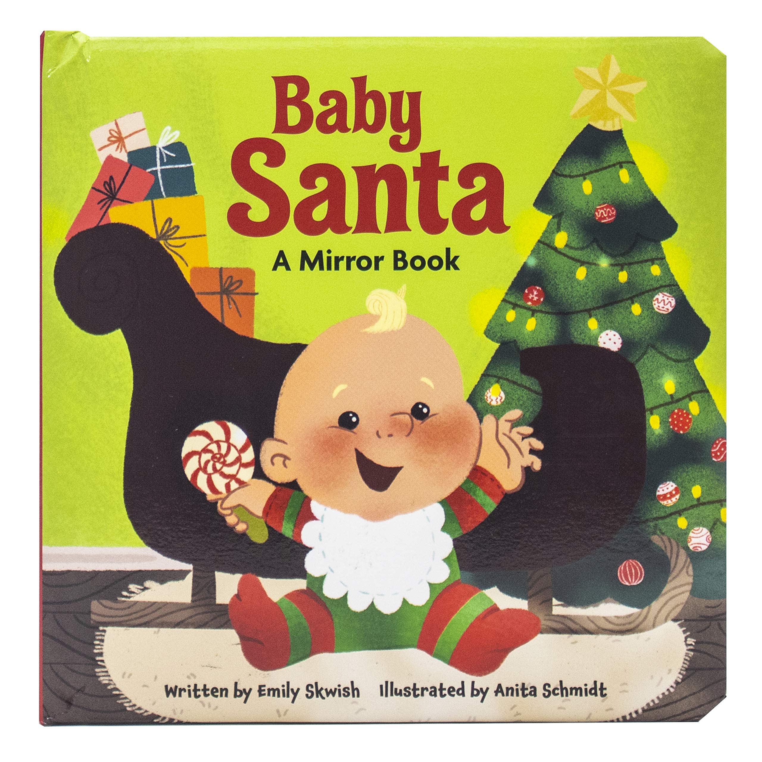 Baby Santa - Baby's First Look and Find Mirror Book - PI Kids: Emily ...