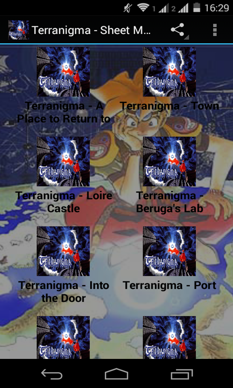 Terranigma - Sheet Music Videos - App on Amazon Appstore