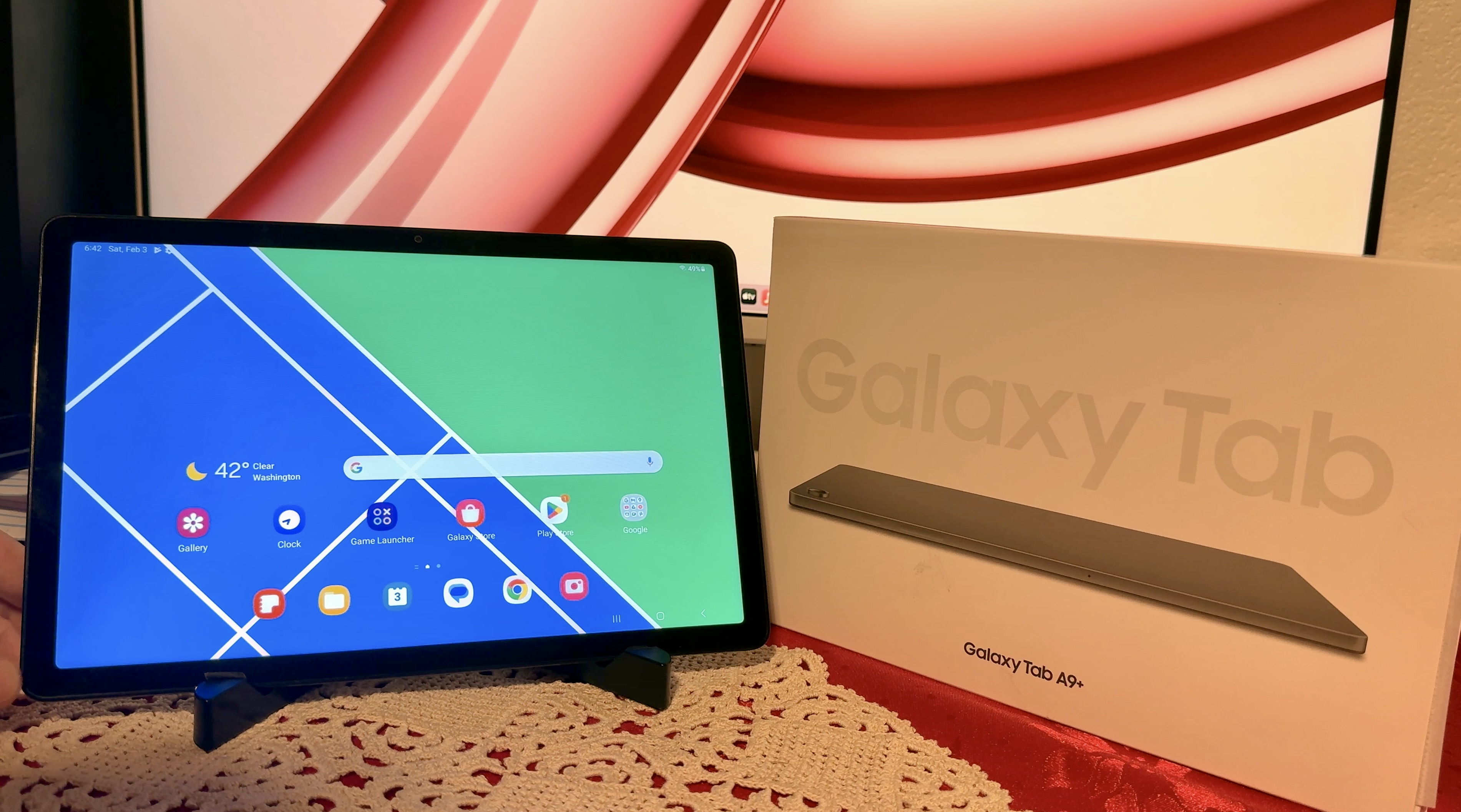 Watch Samsung Galaxy Tab A9 Plus Unboxing And Full Overview on Amazon Live
