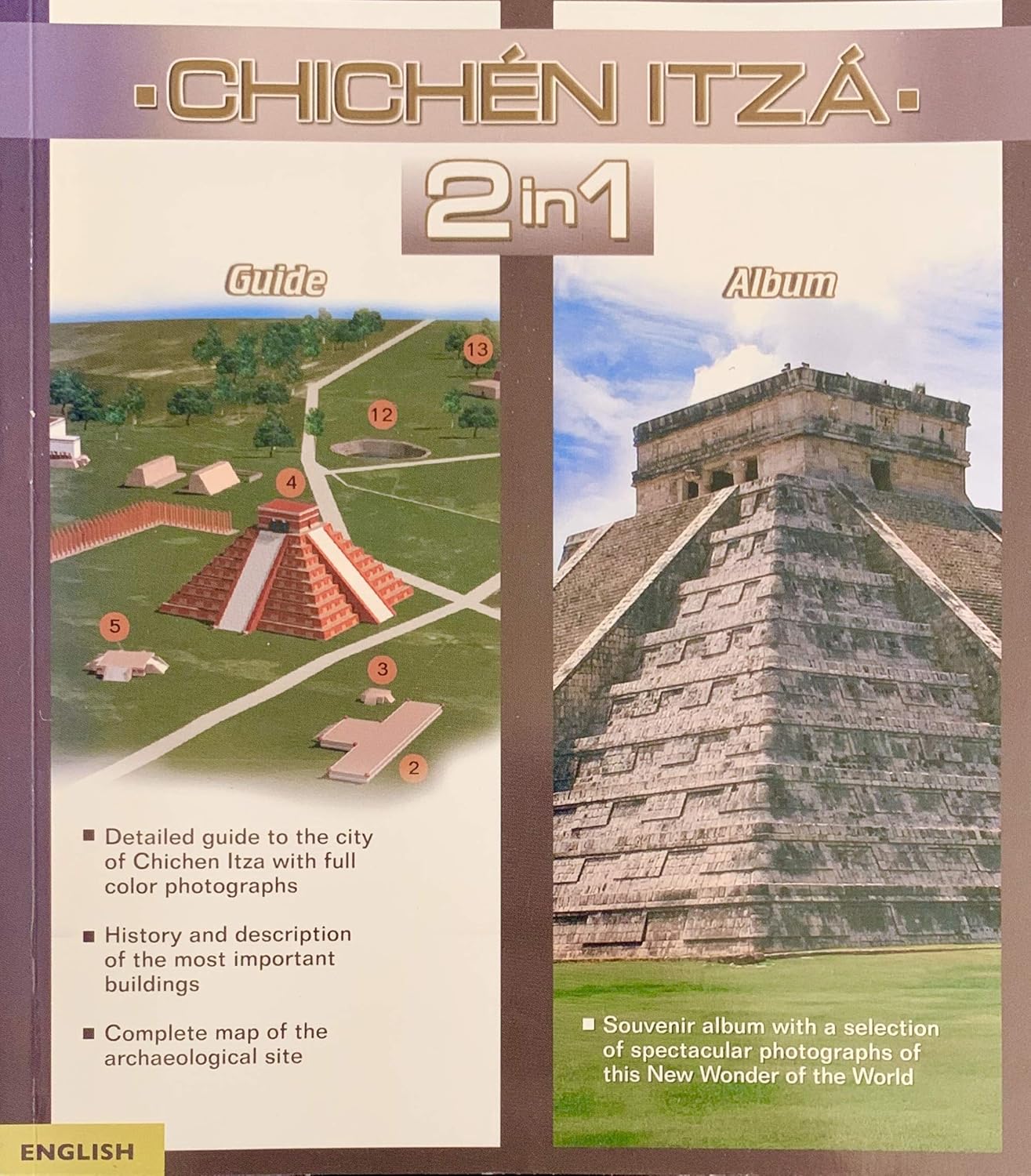 Amazon.fr - Chichen Itza 2 in 1 Guide - Album - Livres