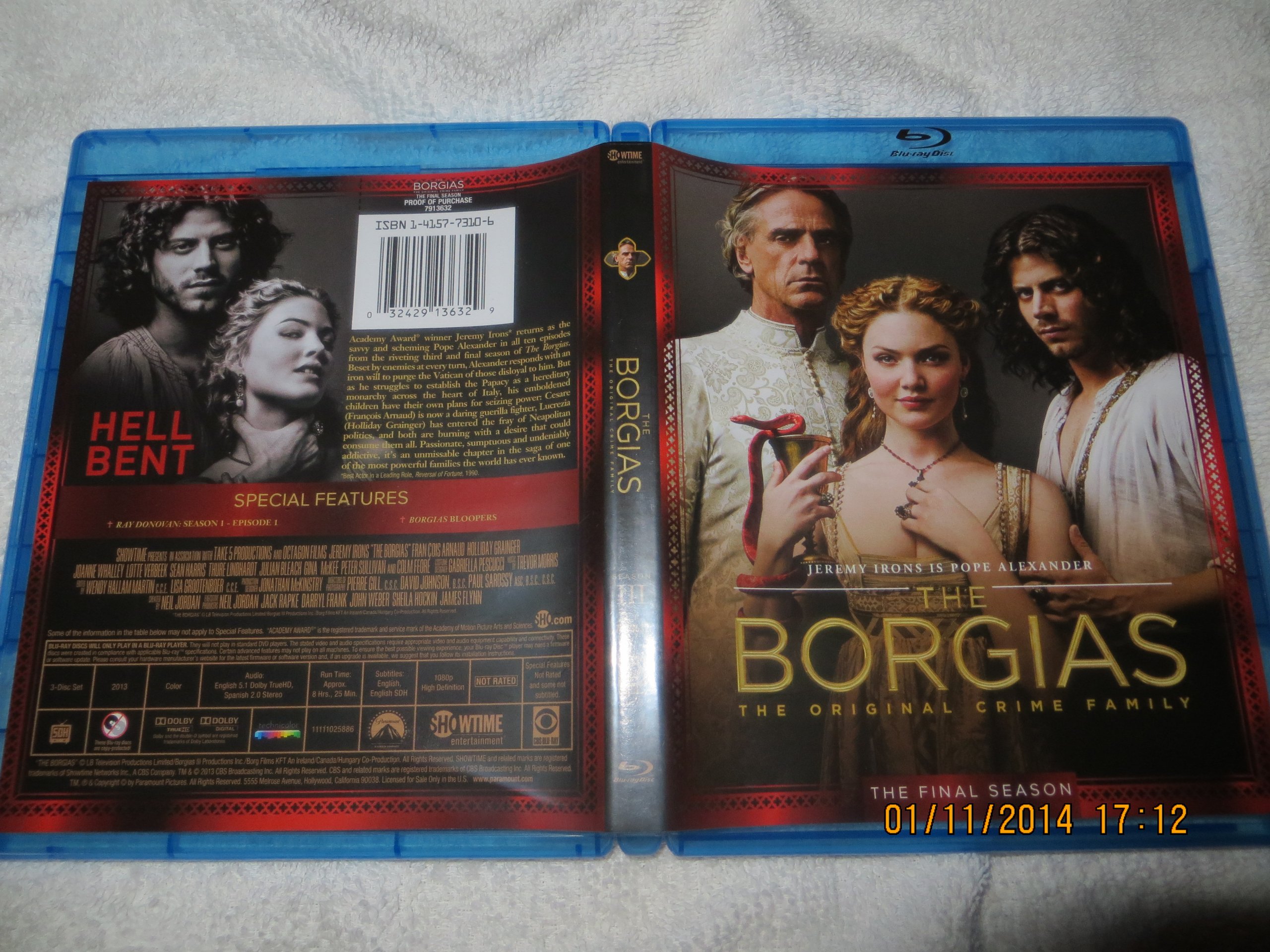 The Borgias: The Third Season (The Final Season) [Blu-ray]: Amazon.ca ...