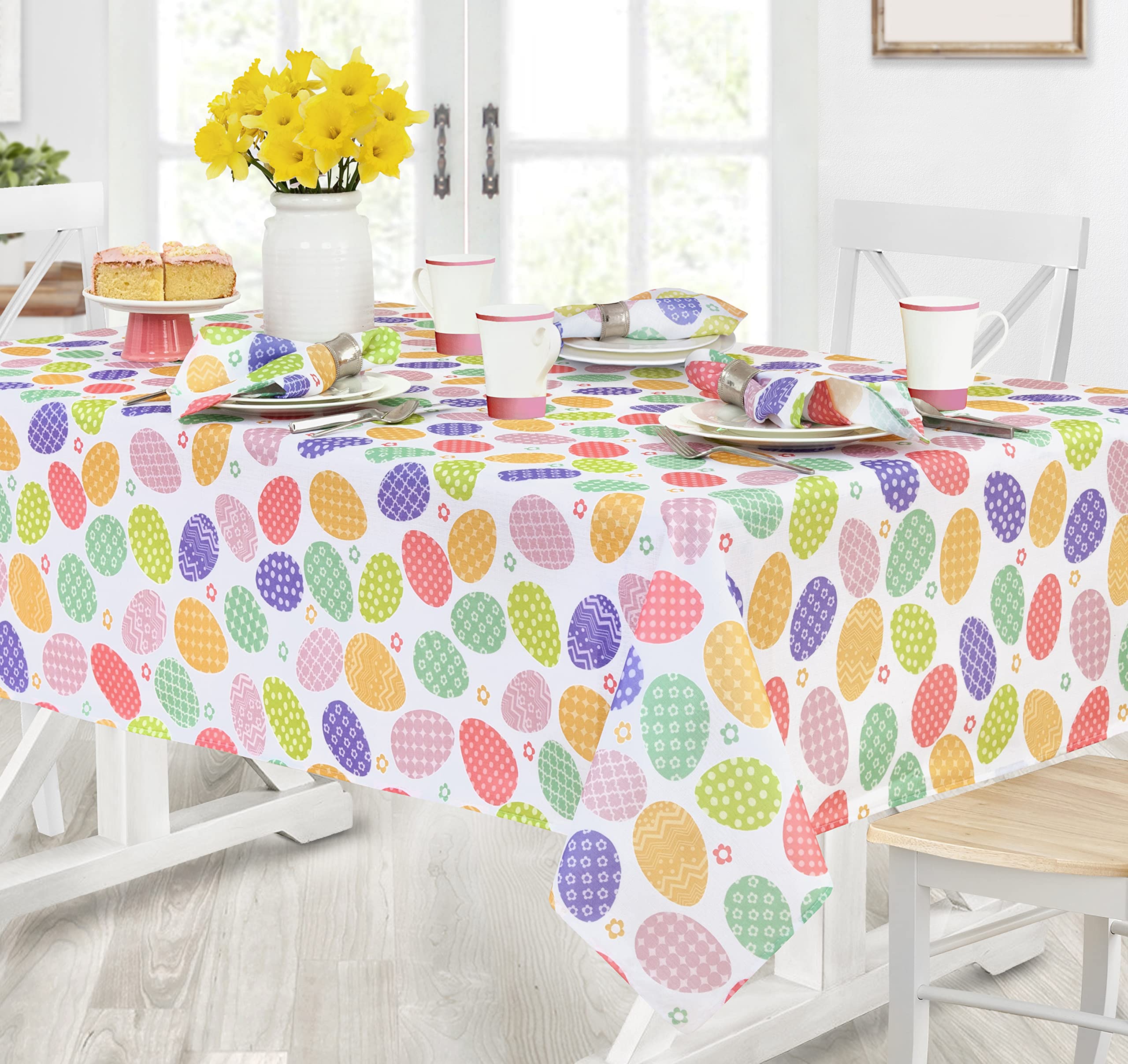 Polka Dot Fabric Tablecloths