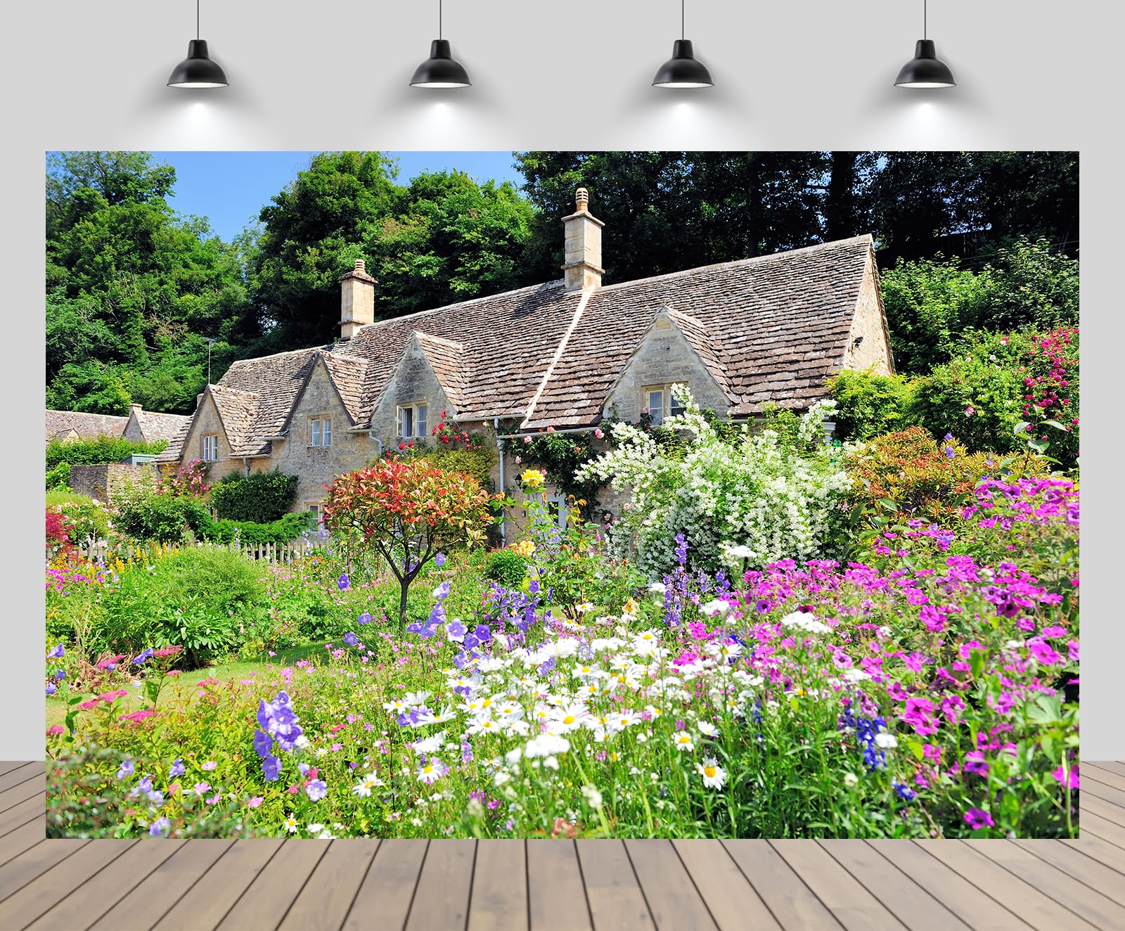 English Garden Wallpaper