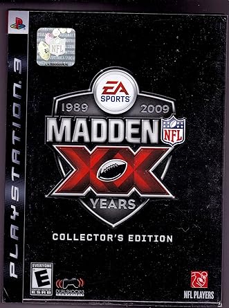 Amazon.com: Madden NFL 09 20th Anniversary Collectors Edition ...