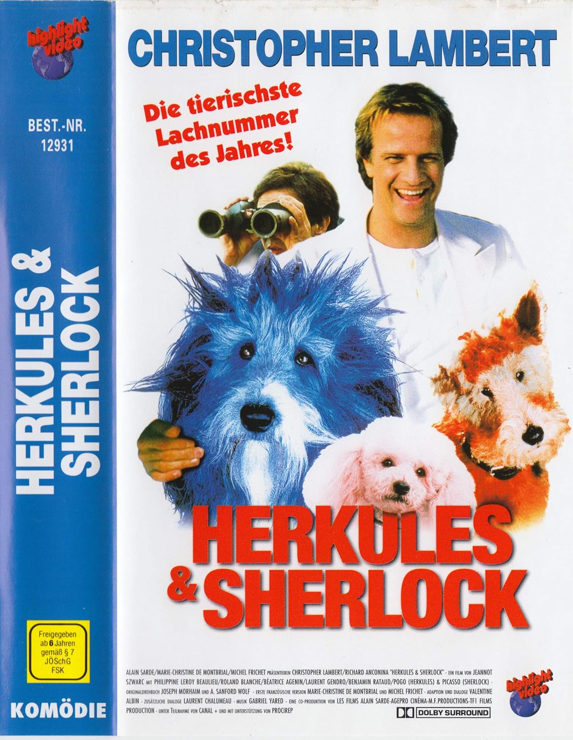Herkules & Sherlock: Amazon.fr: Lambert, Christopher, Anconina, Richard ...