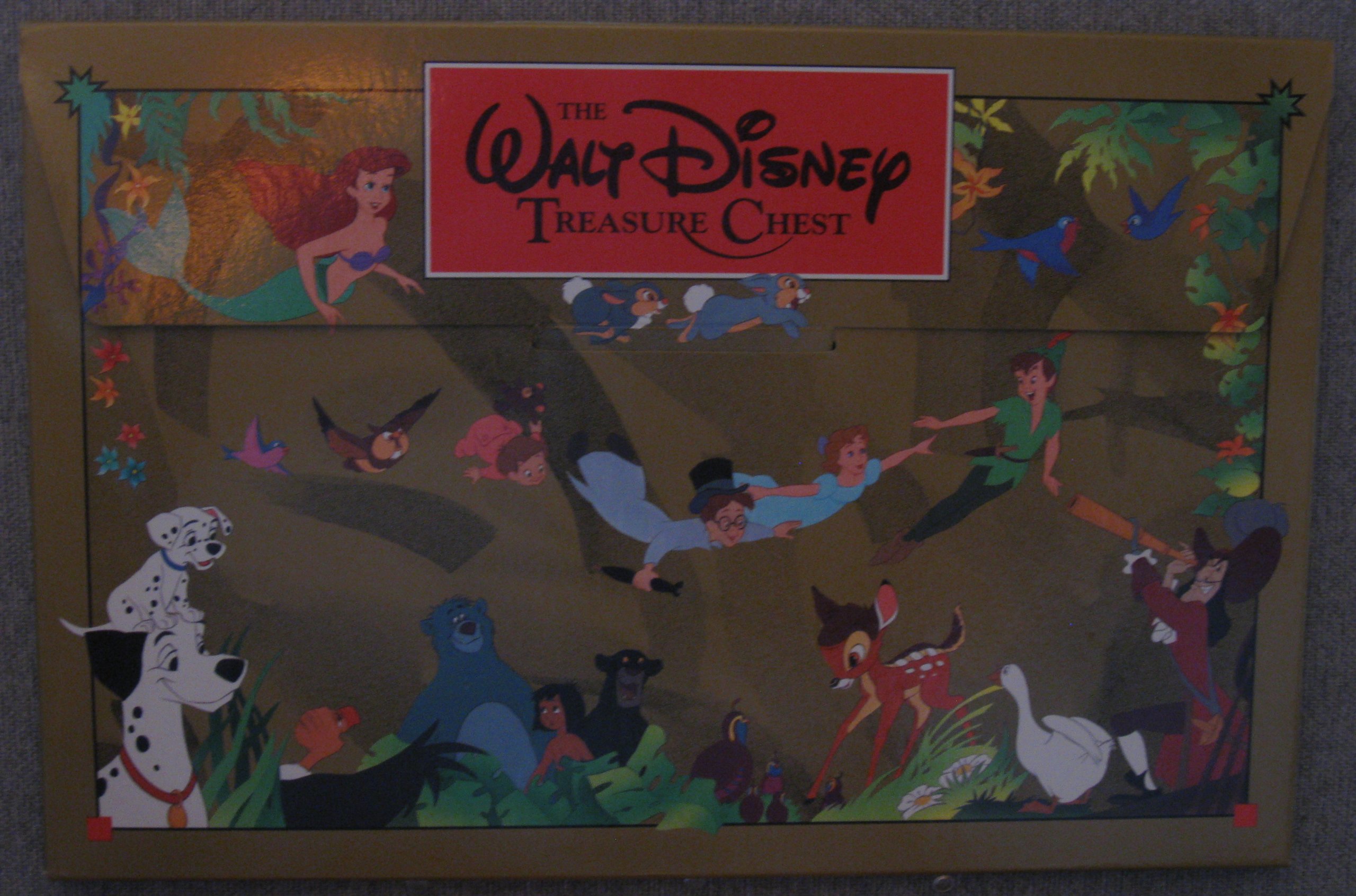 Buy The Walt Disney Treasure Chest Boxed Set: Peter Pan, Bambi, The ...