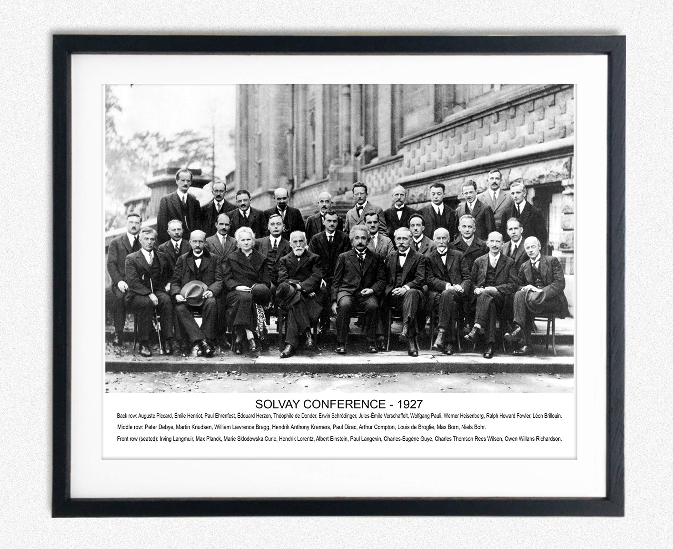 Amazon.com: Wallbuddy Fifth Solvay International Conference Physics ...