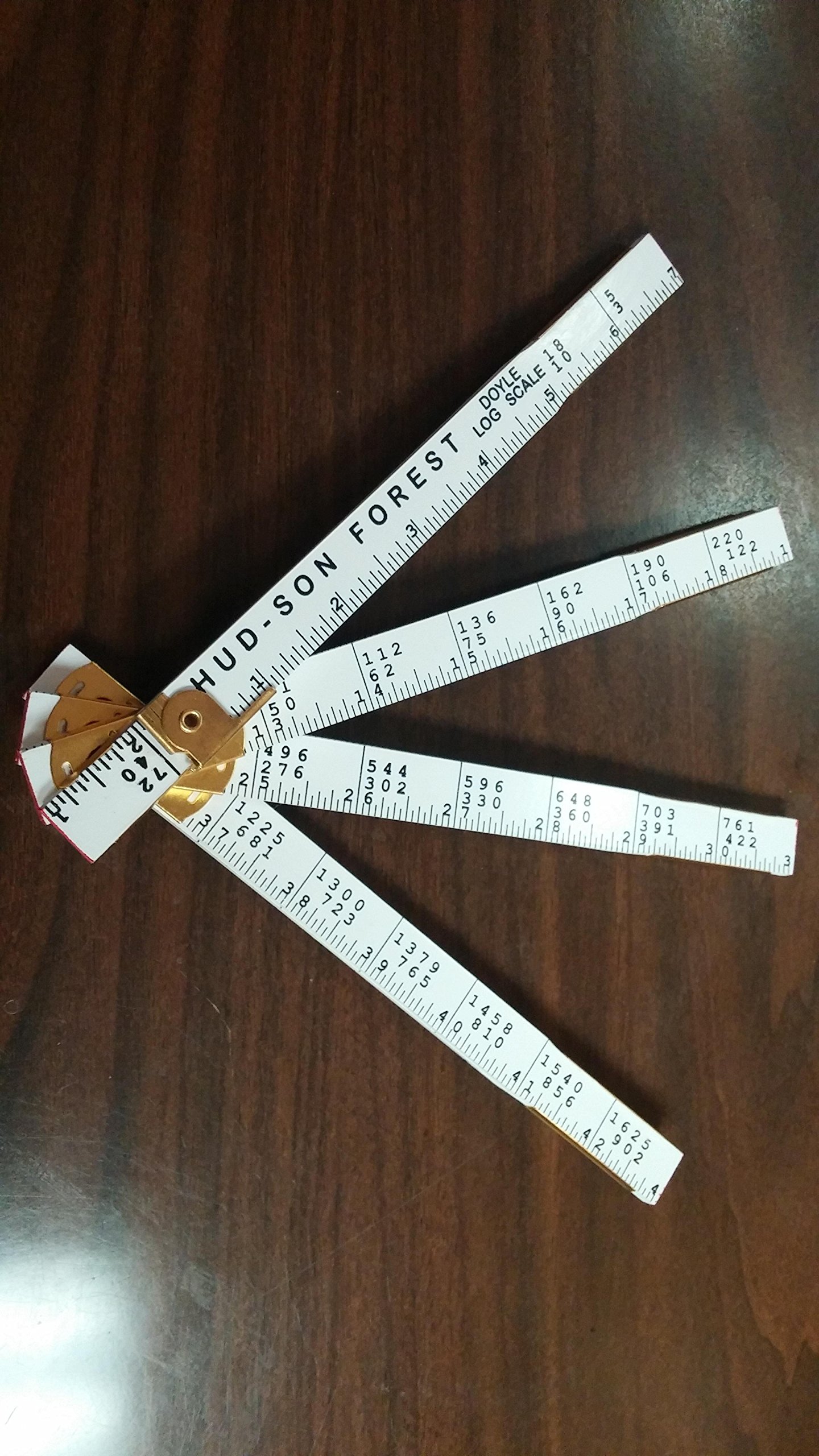 Logarithmic Scale Ruler