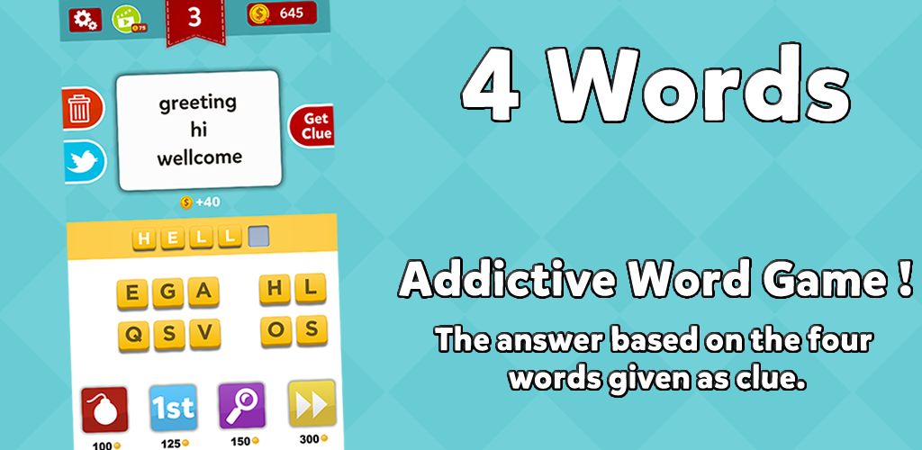 4 Words Clues - Word Association Game:Amazon.ca:Appstore for Android