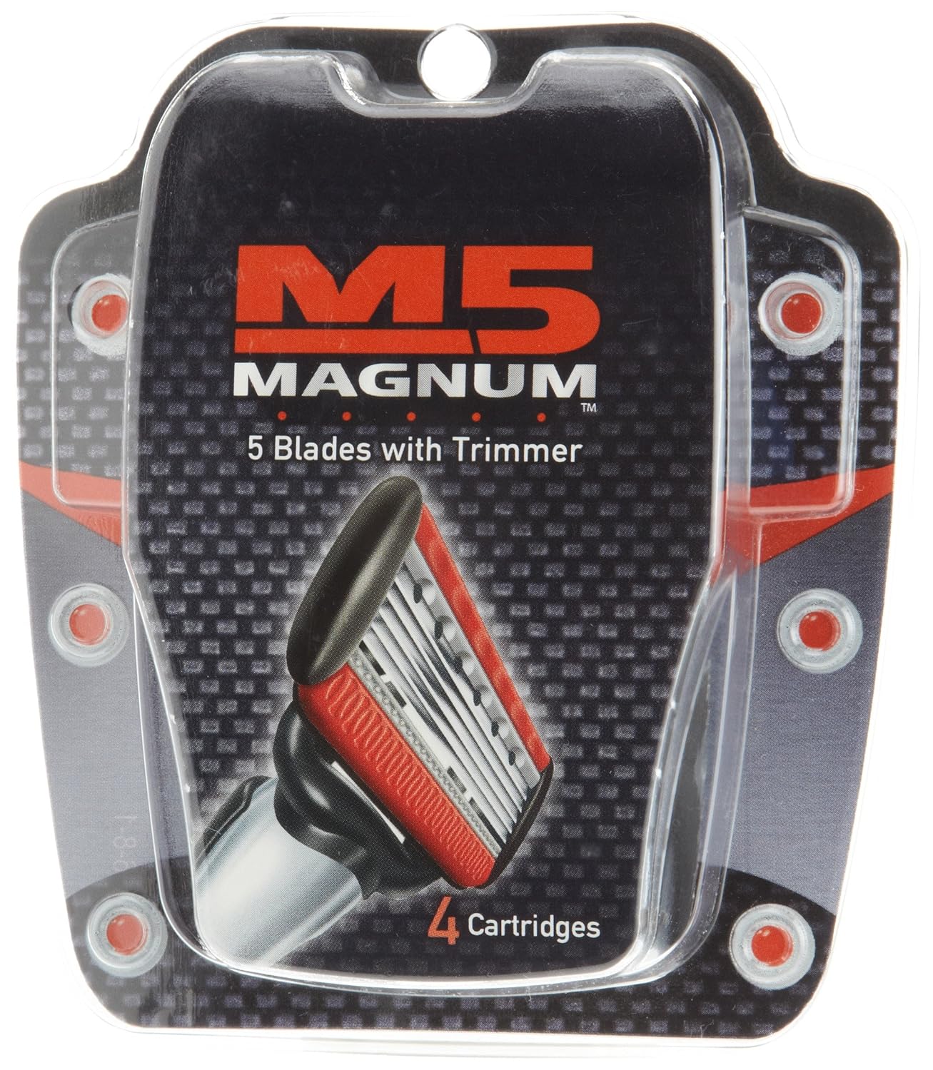 Amazon.com : M5 Magnum Cartridges, 4 ct : Razor Blades : Everything Else