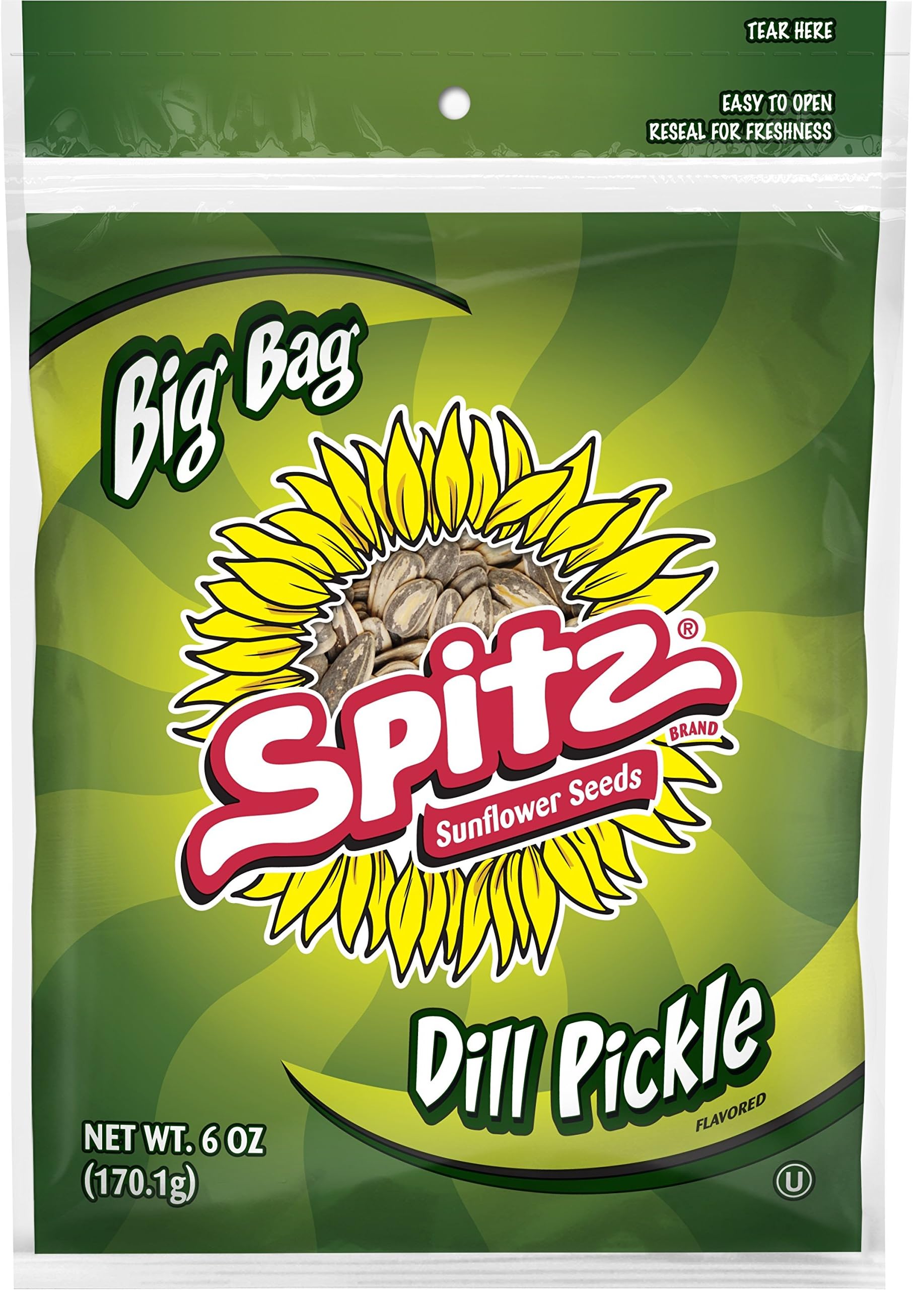 Amazon.com: Spitz Sunflower Seeds Pack, Original, 16 Oz Snack Bag