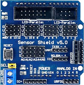 Amazon.com: risingsaplings Sensor Shield V5.0 V5 Expansion Board for ...