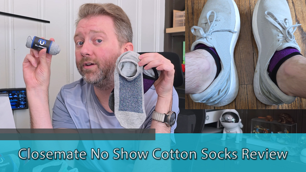 Watch Closemate No Show Cotton Socks - Review on Amazon Live
