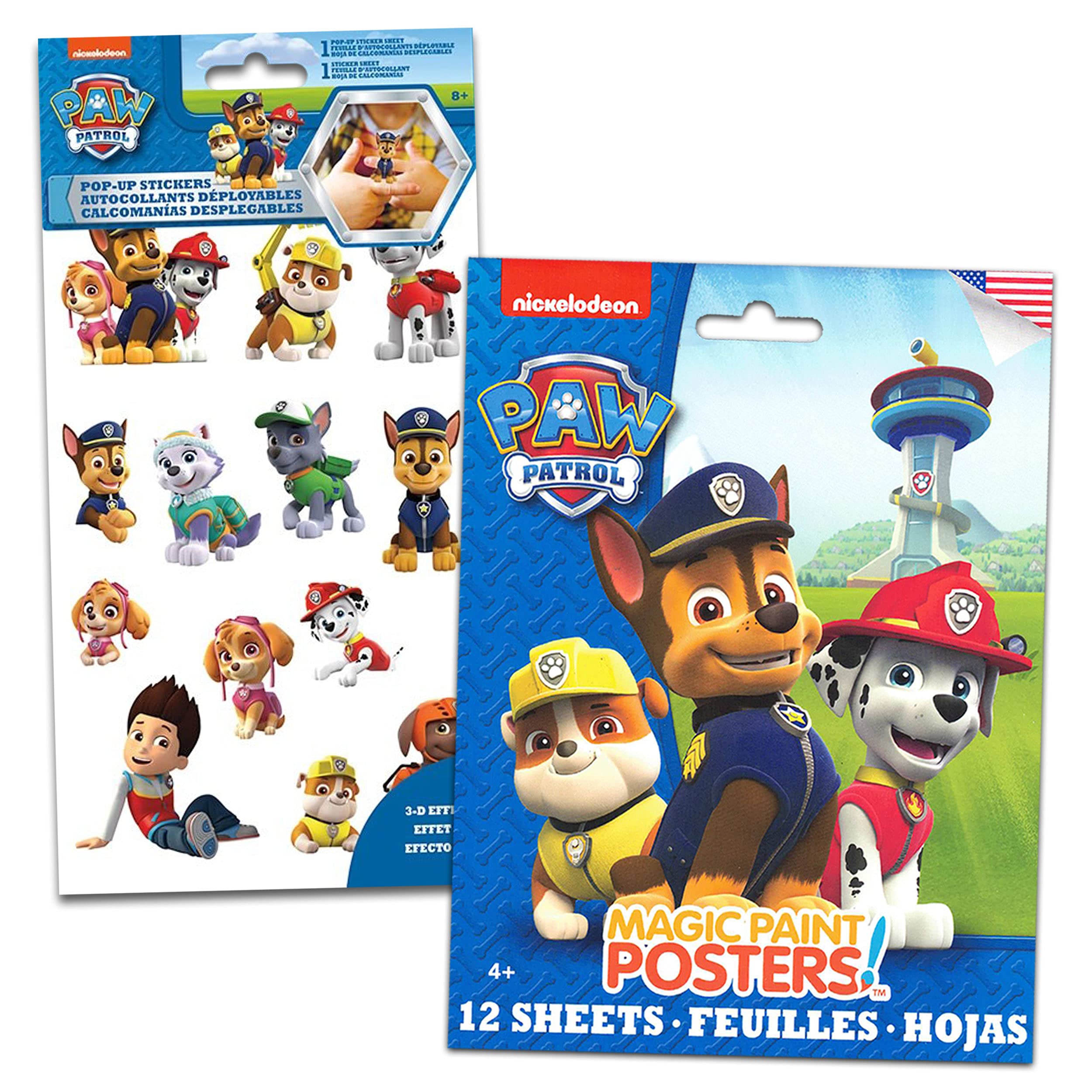 Paw Patrol Mini School Backpack For Kids ~ 3 Pc Bundle With 11" Paw ...