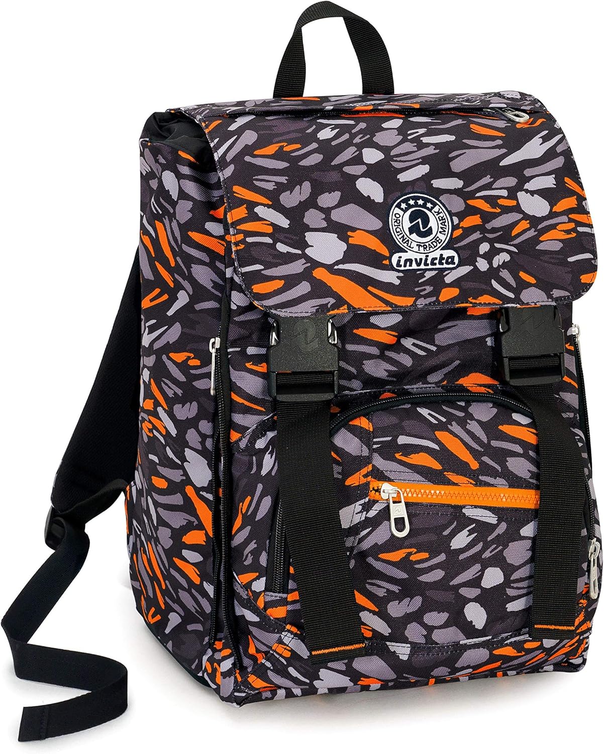 Amazon.com | SQUARE INVICTA ART BACKPACK | Casual Daypacks