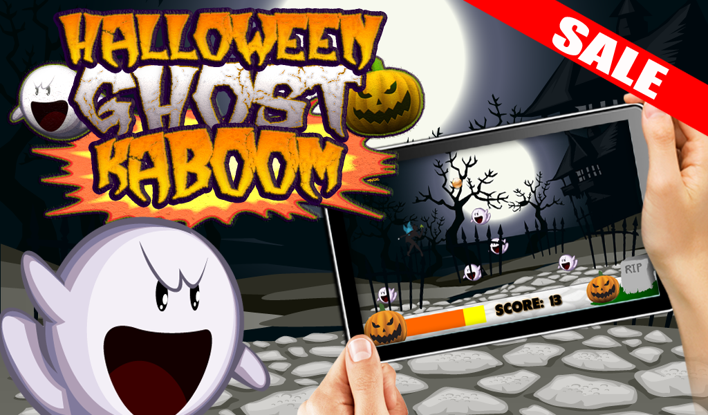 Halloween Ghost Kaboom Kids App Tilt Game (Kindle Tablet Edition) - App ...