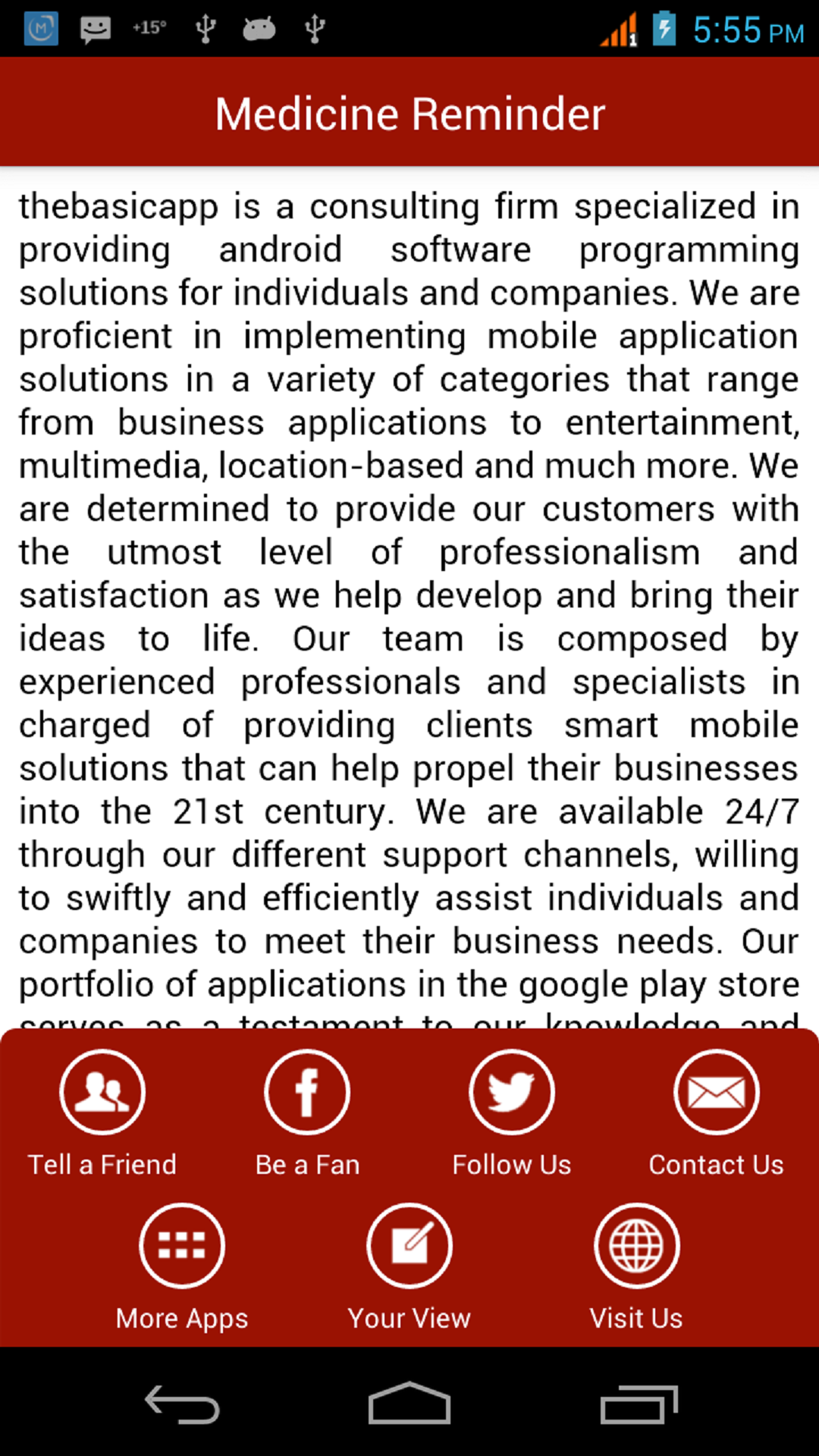 Medicine Reminder - App on Amazon Appstore