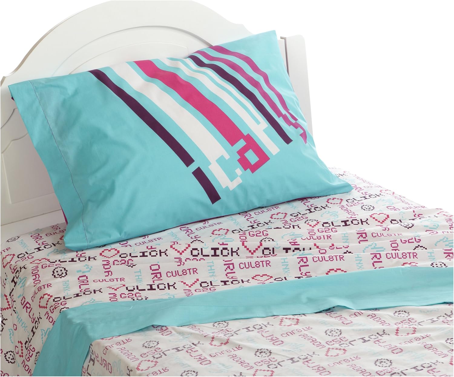 Amazon.com: iCarly iBlog Twin Sheet Set : Home & Kitchen