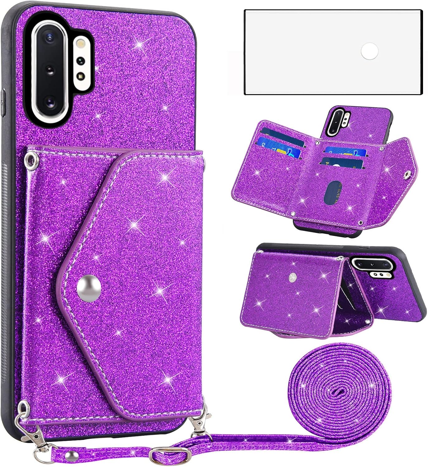 Amazon.com: Asuwish Phone Case for Samsung Galaxy Note 10 Plus Note10 ...