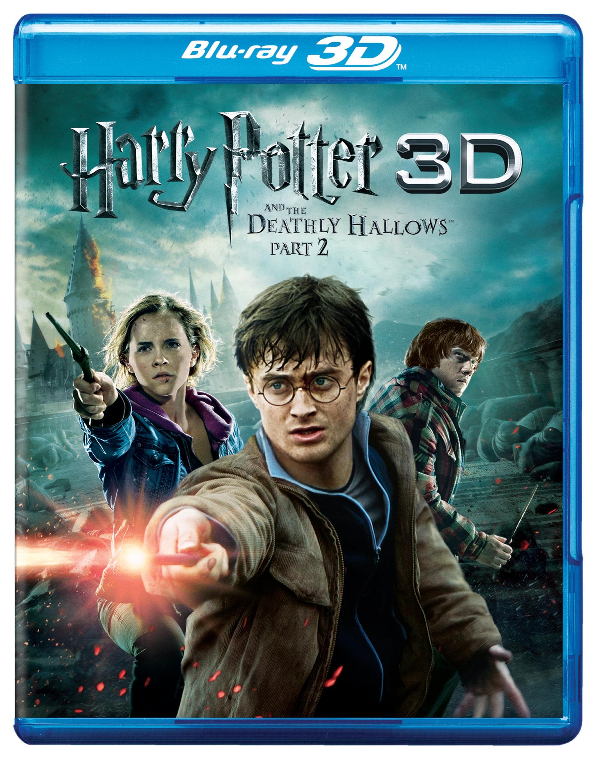 Amazon.com: Harry Potter & The Deathly Hallows: Part 2 (Blu-ray 3D ...