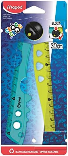 Maped - Folding Croc Croc Ruler - Can be Used Open or Closed - Lock to ...