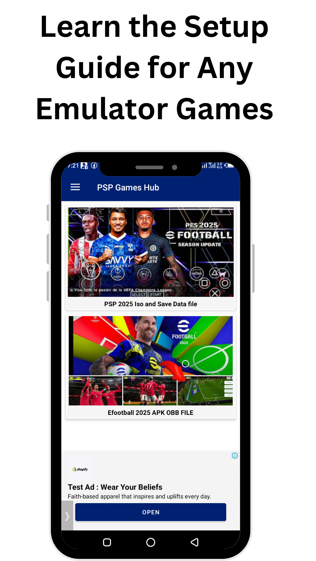 PSP Games Hub - App on Amazon Appstore