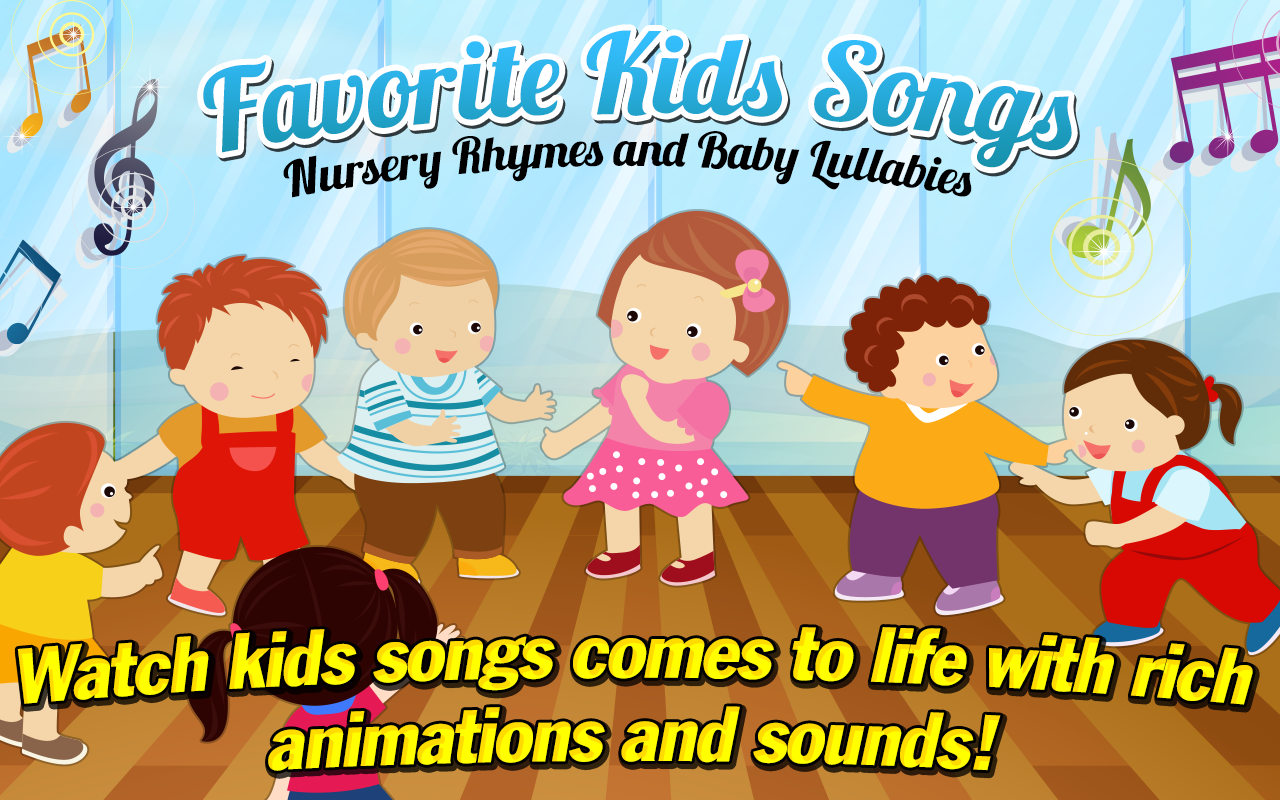 Favorite Kids Songs, Nursery Rhymes and Baby Lullabies - App on the ...