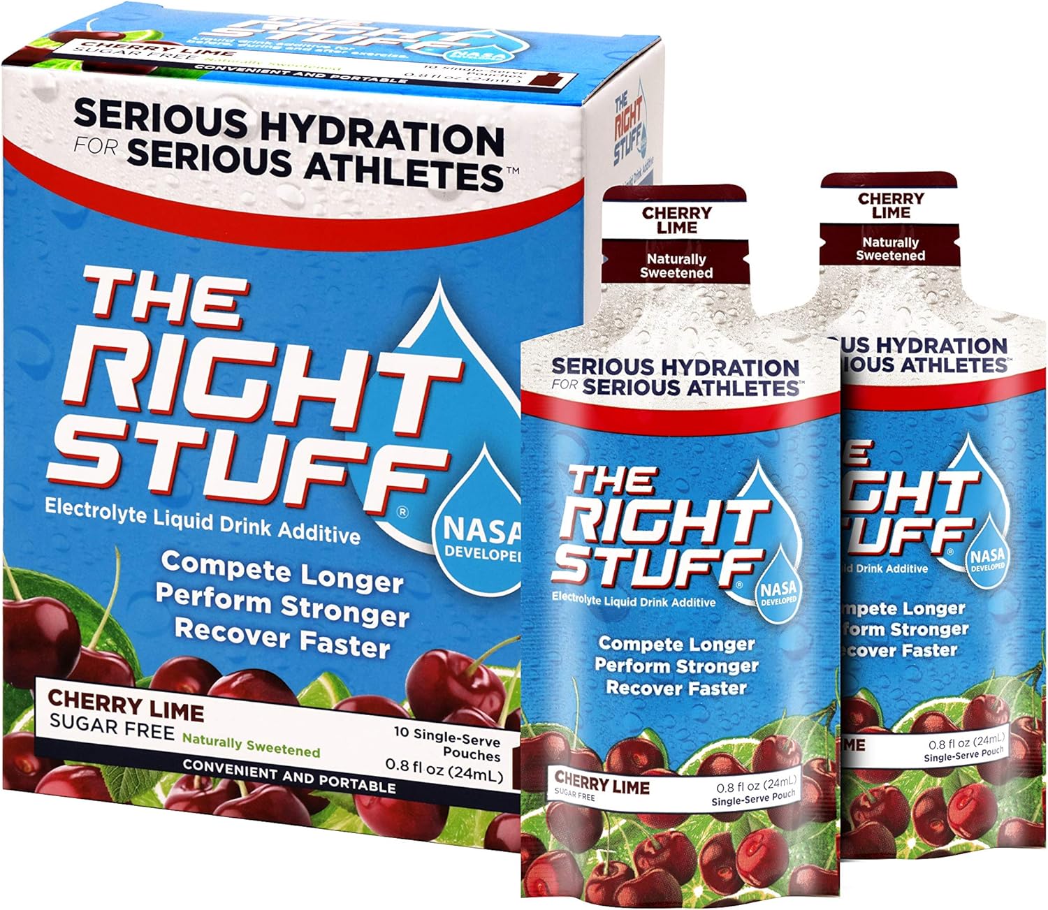 Amazon.com: The Right Stuff electrolyte drink additive Std - Retail 10 ...