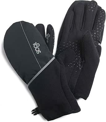 180s Convertible Training Glove, Black, Large at Amazon Men’s Clothing store: Cold Weather Gloves