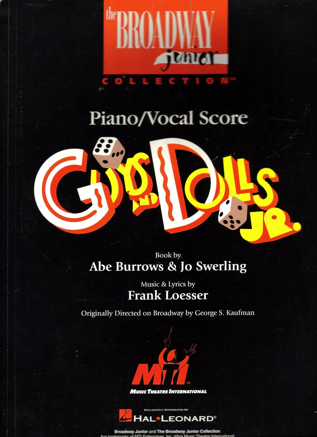 Guys and Dolls (The Broadway Junior Collection, Libretto/Vocal Book ...