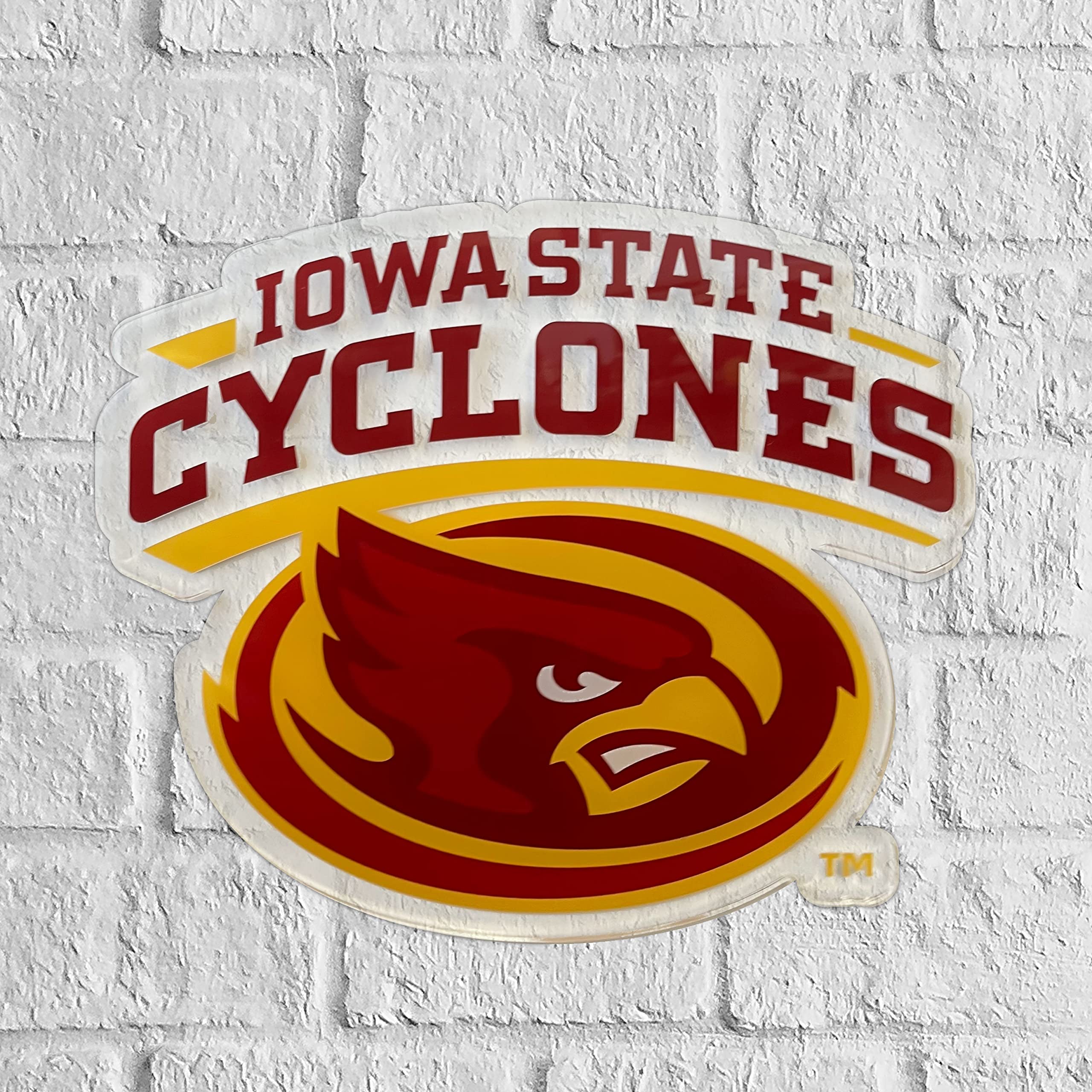 Amazon.com : VictoryStore 23.5" Iowa State University Cyclones Acrylic ...