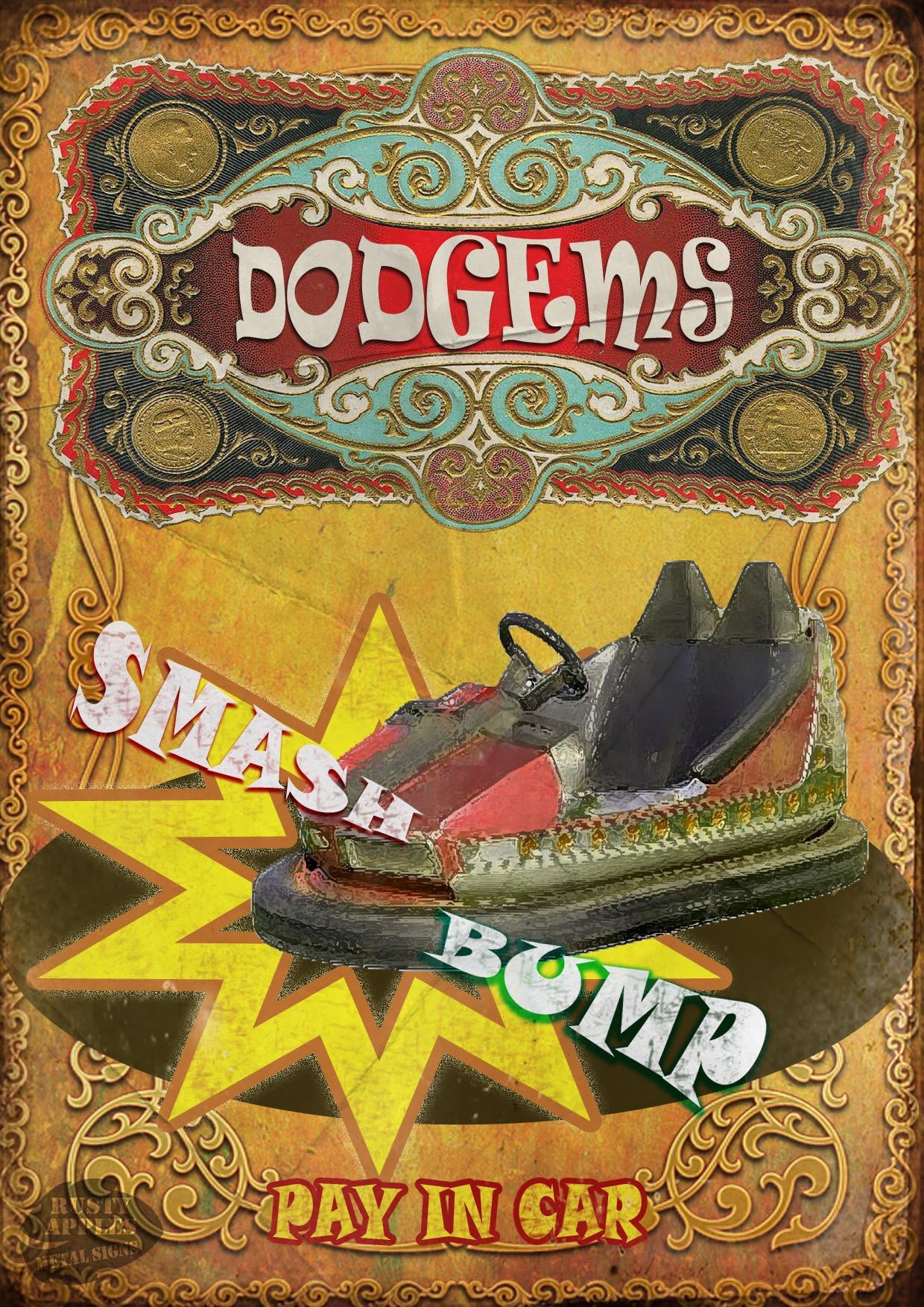 Hook a Duck Vintage Style Fairground Circus Metal Sign – 3 Sizes To ...