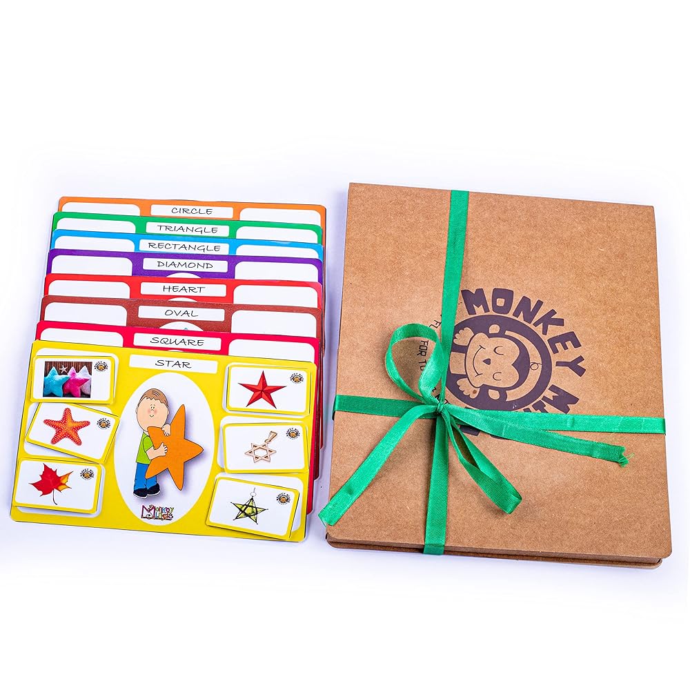 Monkey Minds Sorting Mats -Know Your Shapes ||Play Nepal | Ubuy