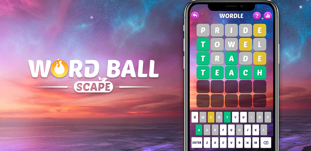 Word Ball Scape - Brain training cross connect search word puzzle game ...
