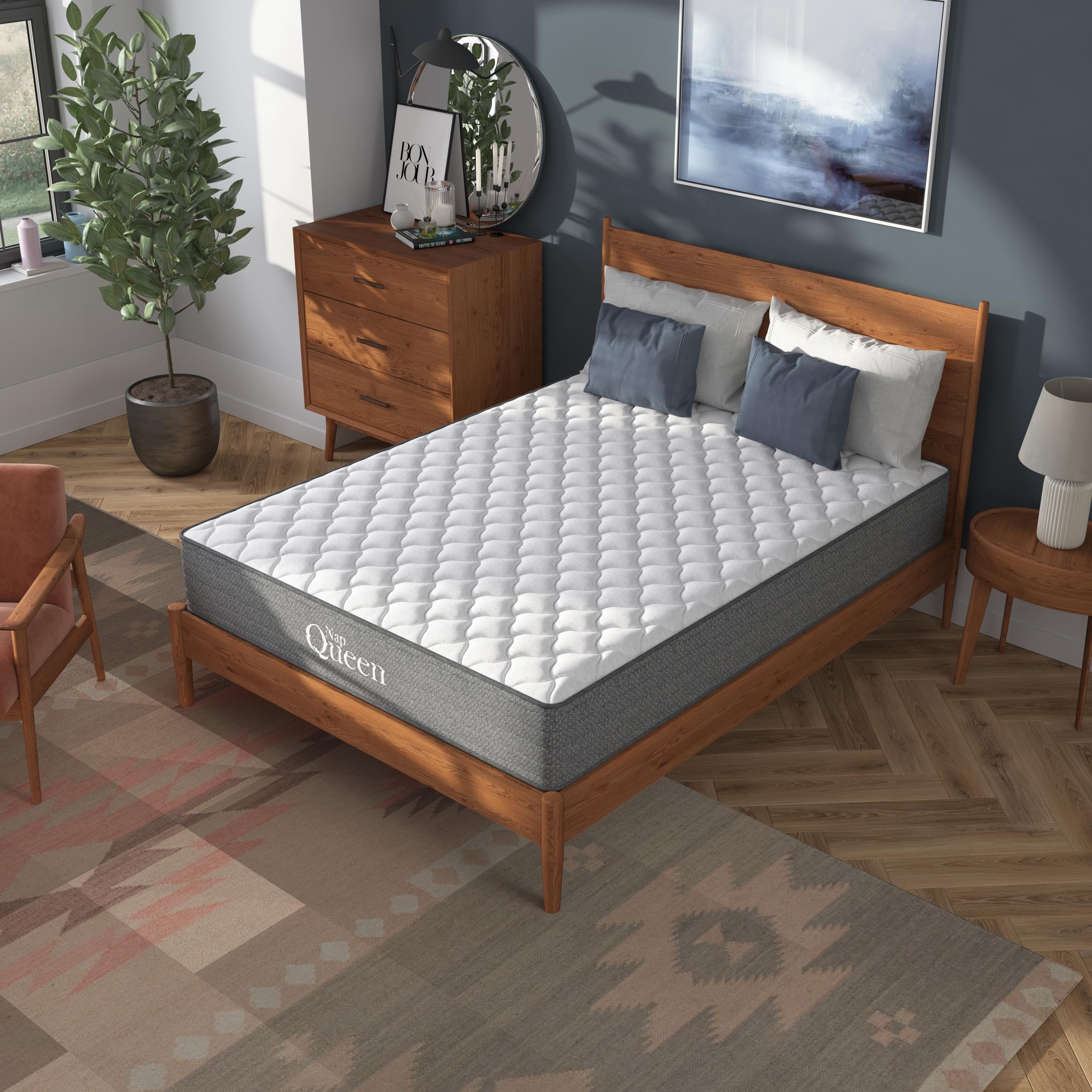 Snapklik.com : 12 Inch Twin, Valeria Hybrid Cooling Gel Memory Foam ...