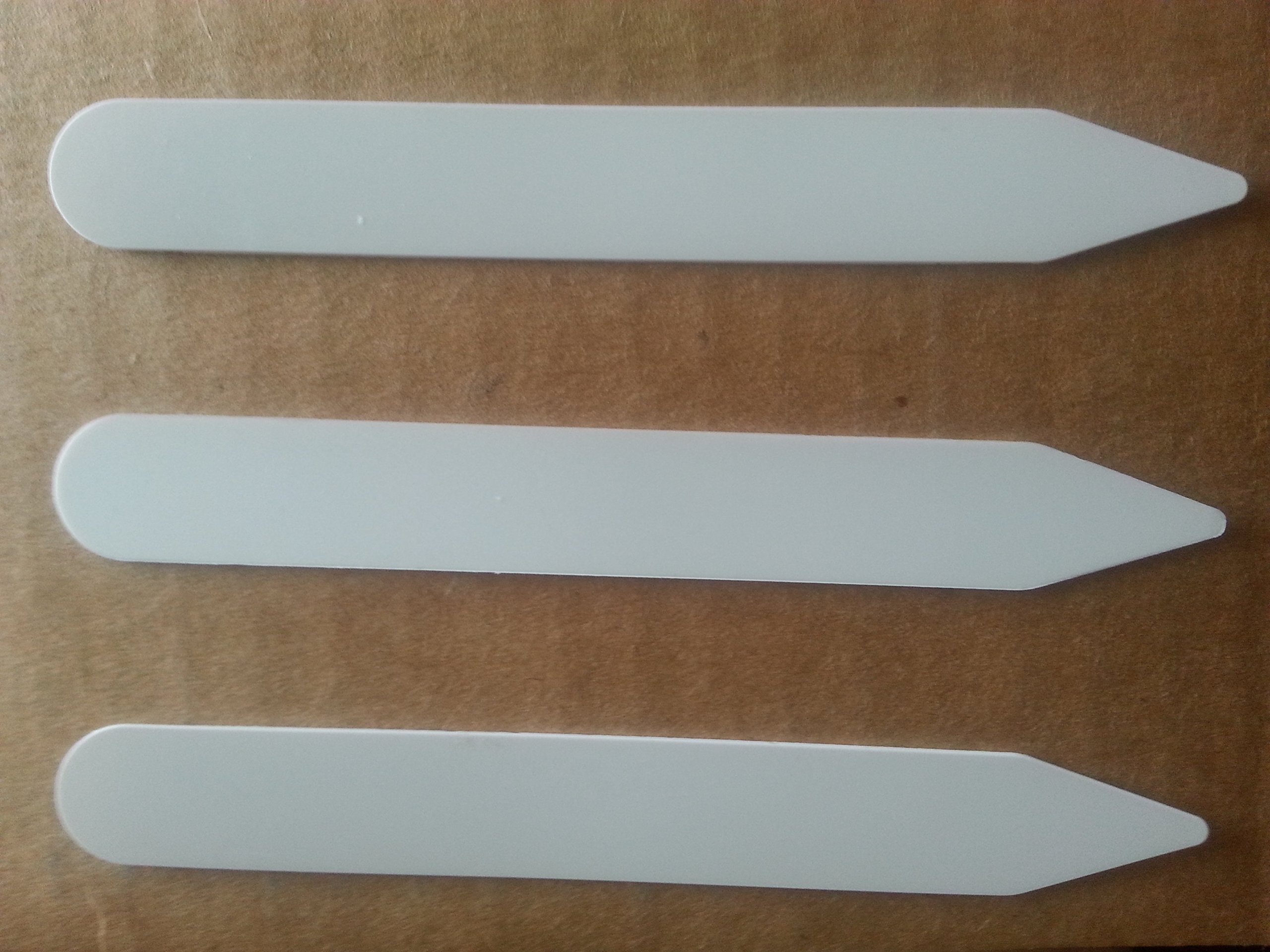 Amazon.com: 5" x 5/8" White Plastic Plant Labels - 1000 count - : Patio ...