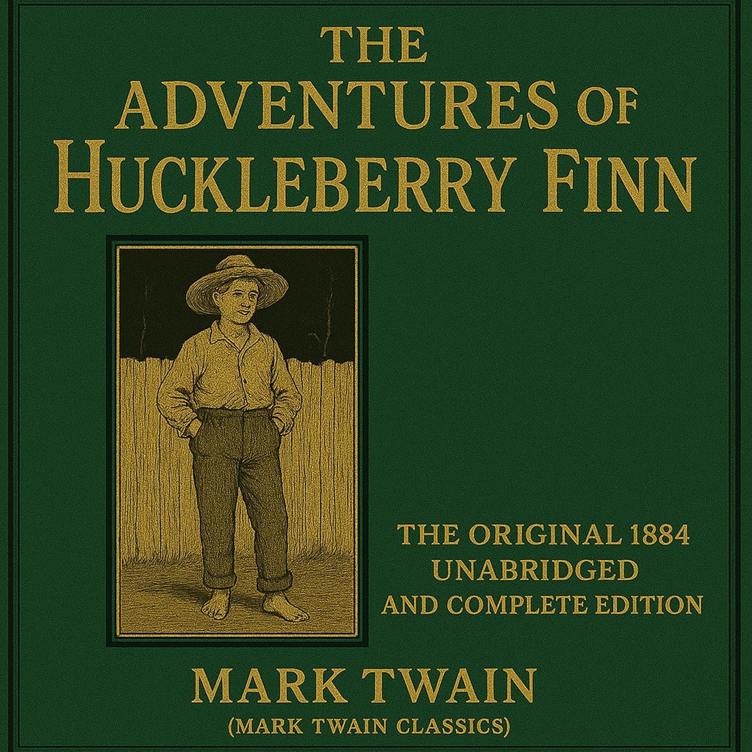 Amazon.com: The Adventures of Huckleberry Finn: The Original 1884 ...