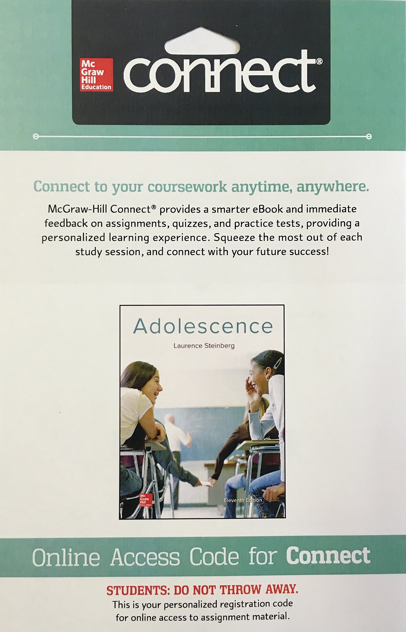 Connect Access Card for Adolescence | with access code: Laurence ...
